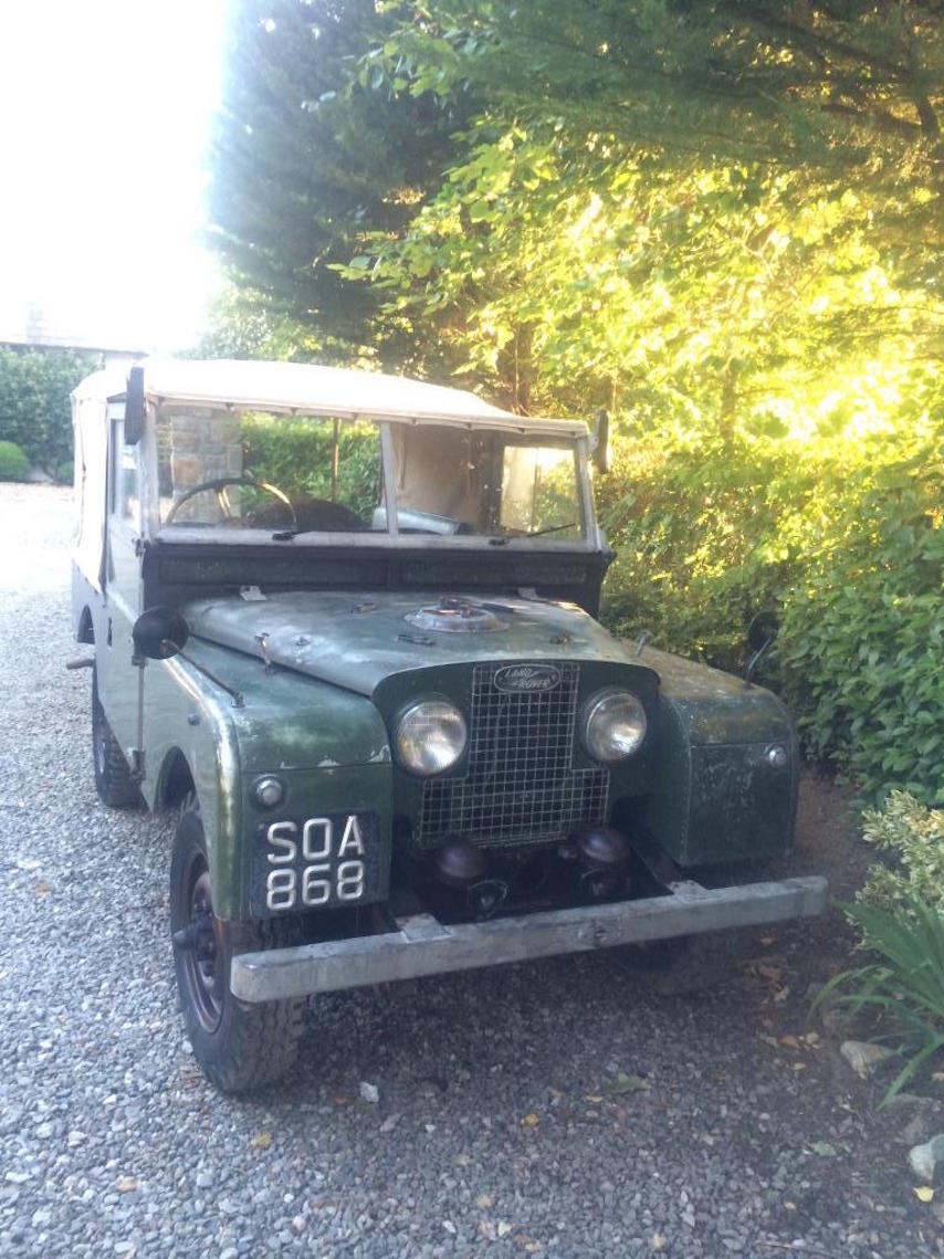 Land Rover Series 1 86" 1 Owner for Last 53 years Barn Find 72,000 ...