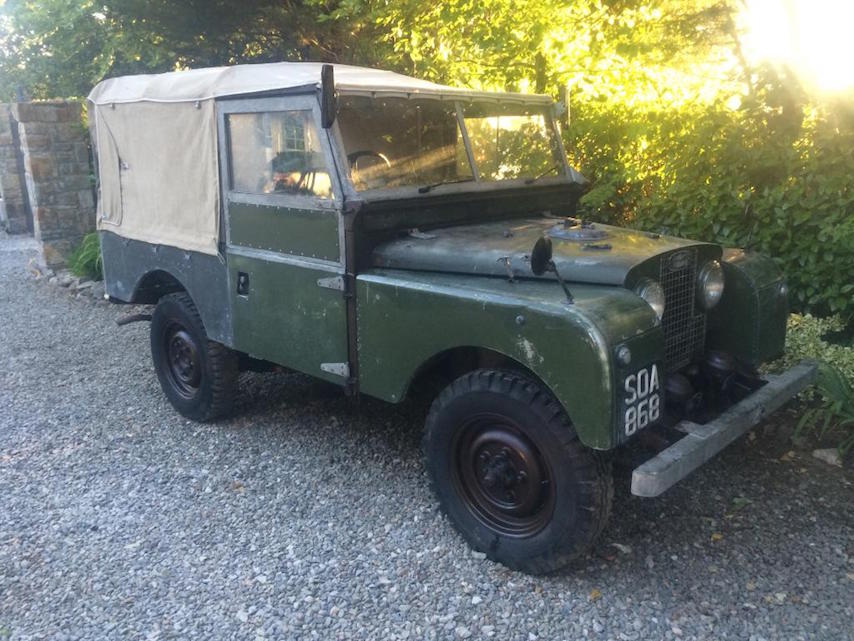 Land Rover Series 1 86" 1 Owner for Last 53 years Barn Find 72,000 ...