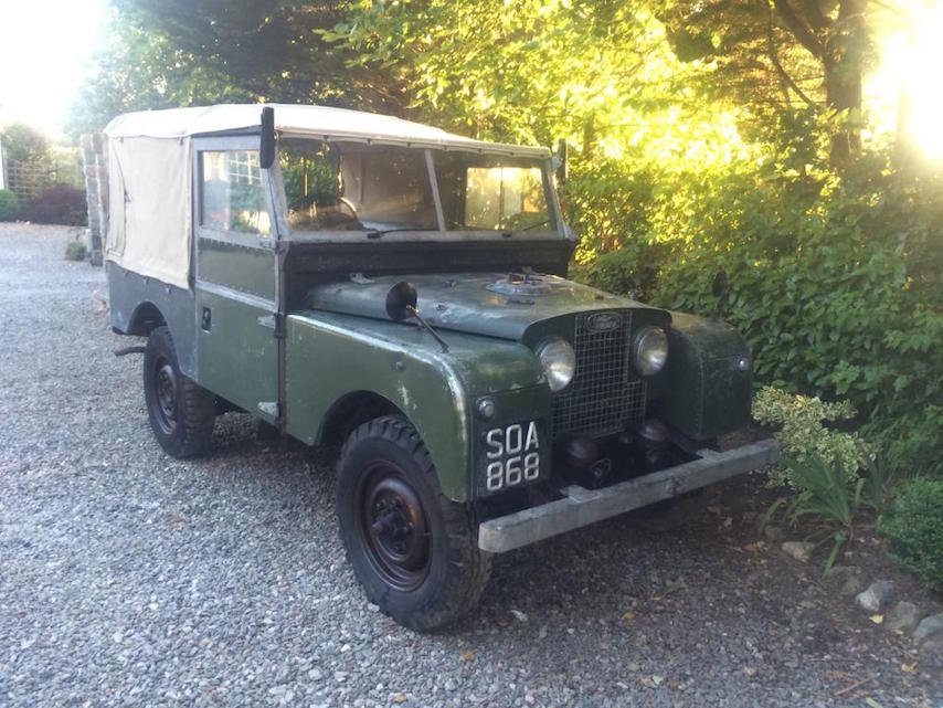 Land Rover Series 1 86" 1 Owner for Last 53 years Barn Find 72,000 ...