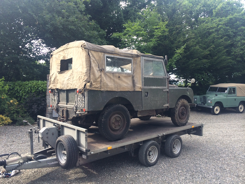 Land Rover Series 1 86" 1 Owner for Last 53 years Barn Find 72,000 ...