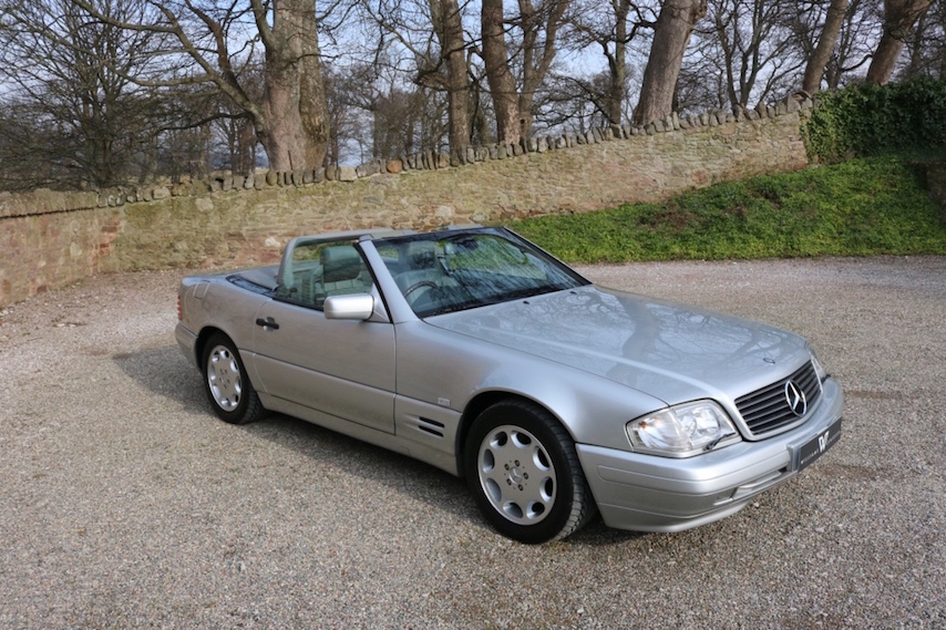 Mercedes-Benz SL 320 R129 Auto Silver 1 Owner Immaculate Condition (R53 ...
