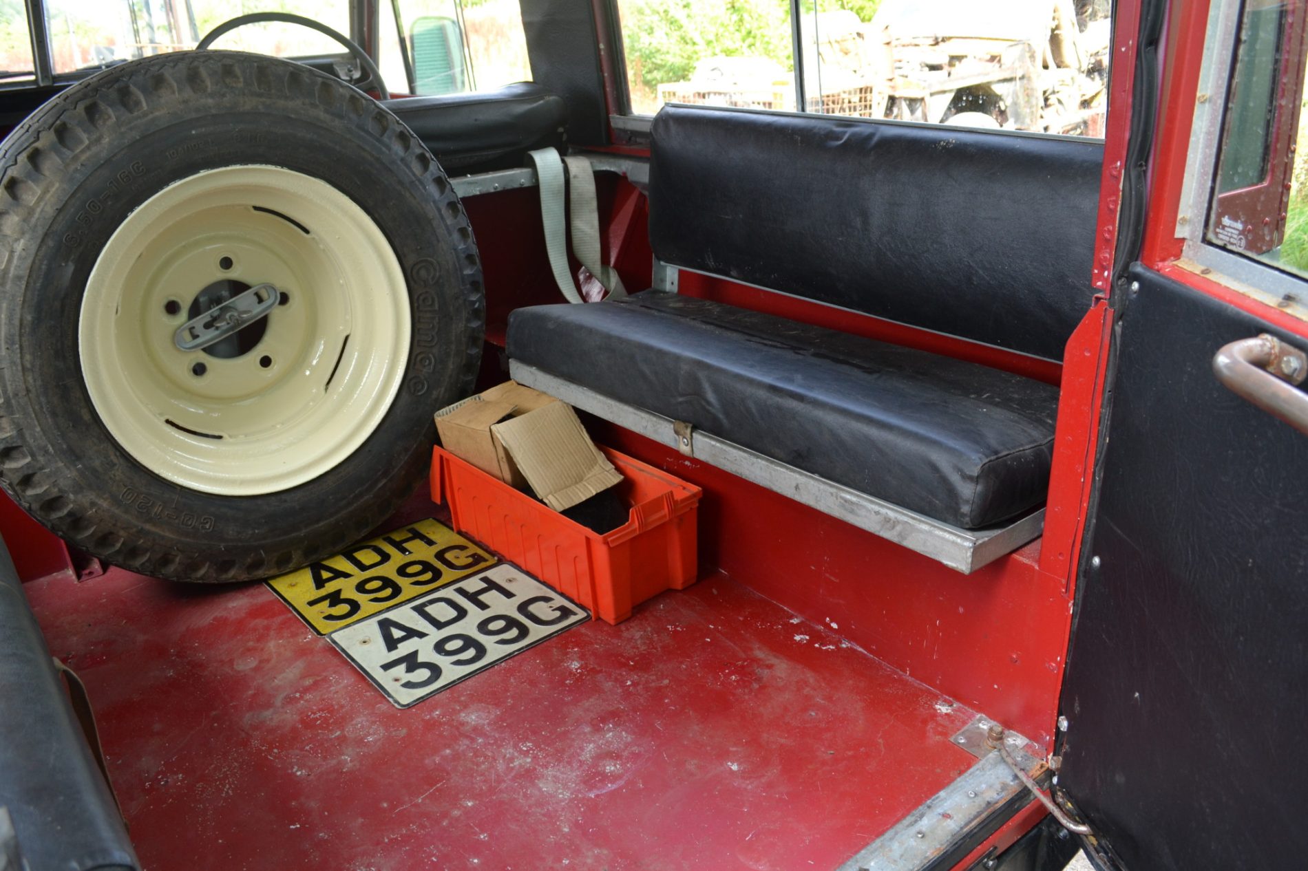 Land Rover Series 2a 1969 Example Poppy Red Station Wagon (ADH 399G ...