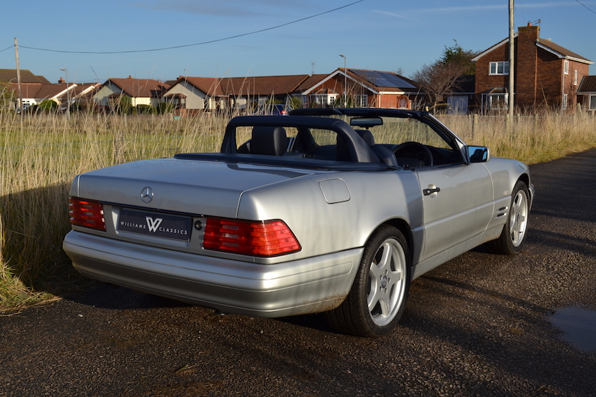 Mercedes-Benz SL 320 R129 Auto Silver 3 Previous Owners Immaculate ...