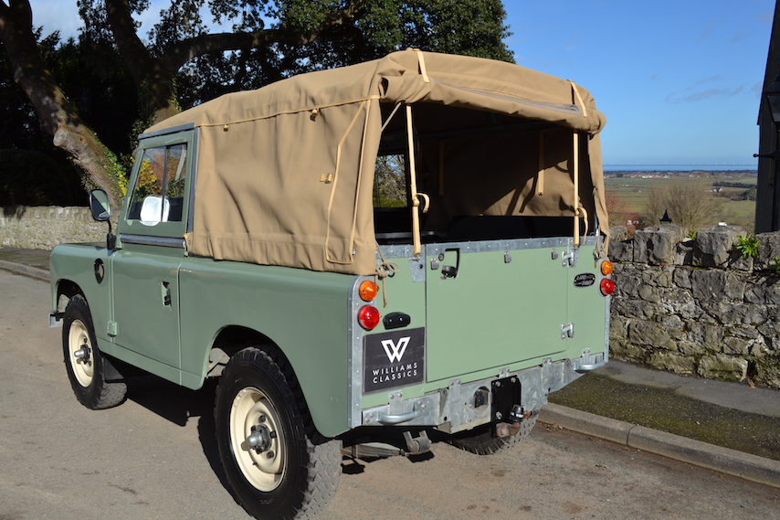 Land Rover Series 3 88" 1973 Pastel Green Softop Refurbished TAX EXEMPT ...