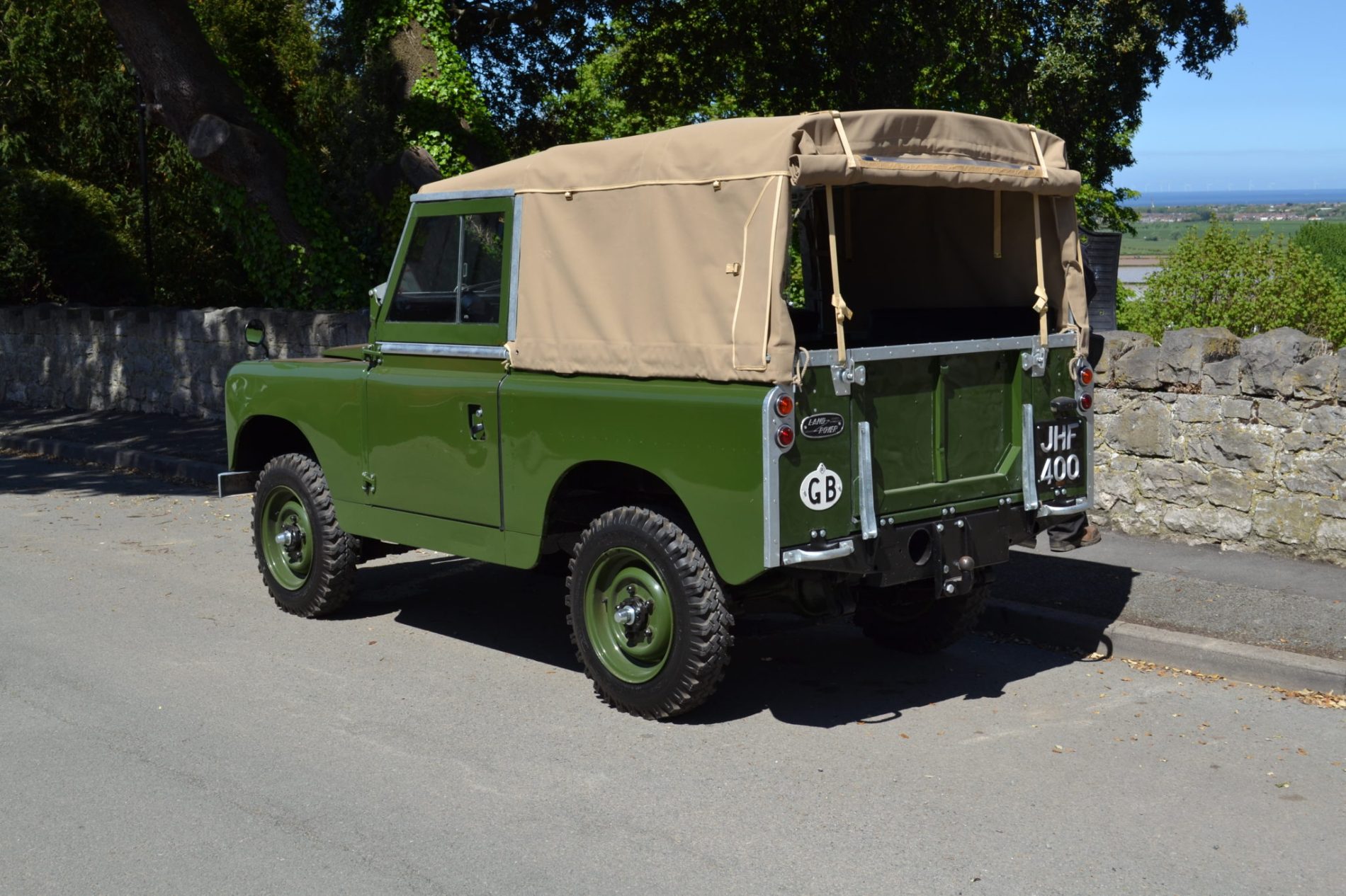 Land Rover Series 2 88" Bronze Green 2 Owners & 42,000 Miles (JHF 400 ...