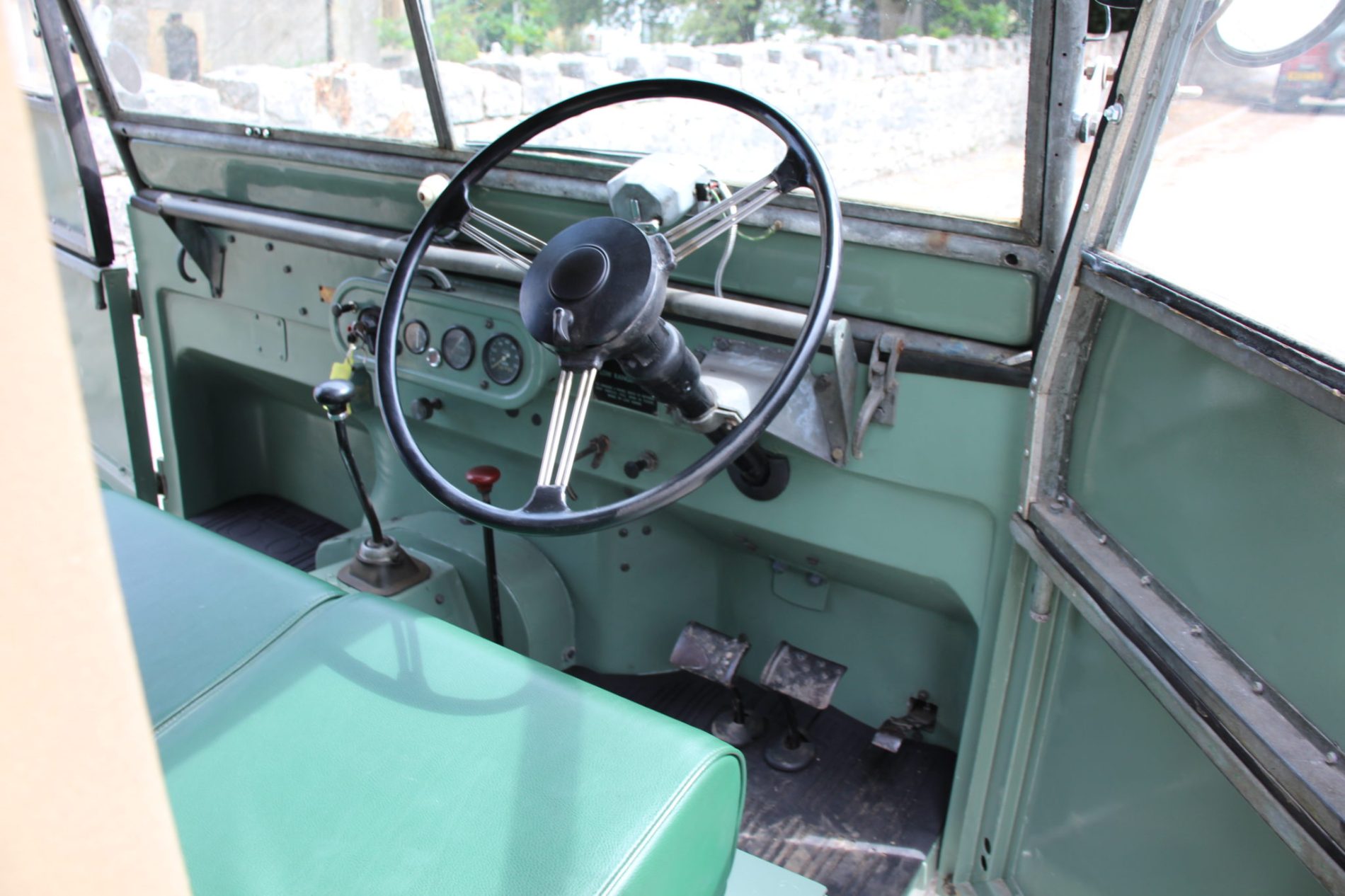 Land Rover Series 1 80" 1948 MY Lights Behind the Grille Silver Chassis ...