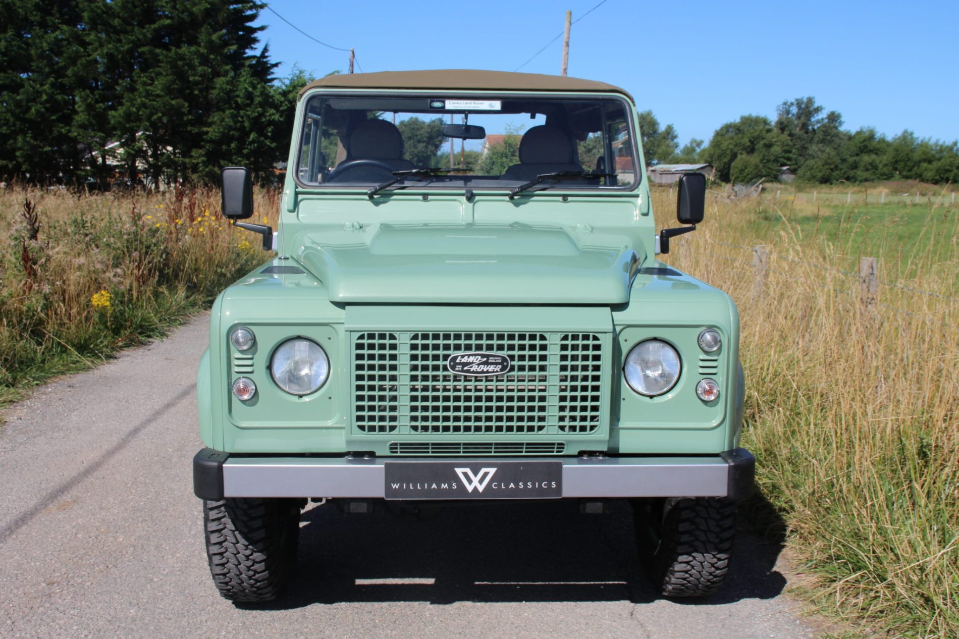 Land Rover Defender 90 Heritage Edition Soft Top 1 Owner - Williams ...