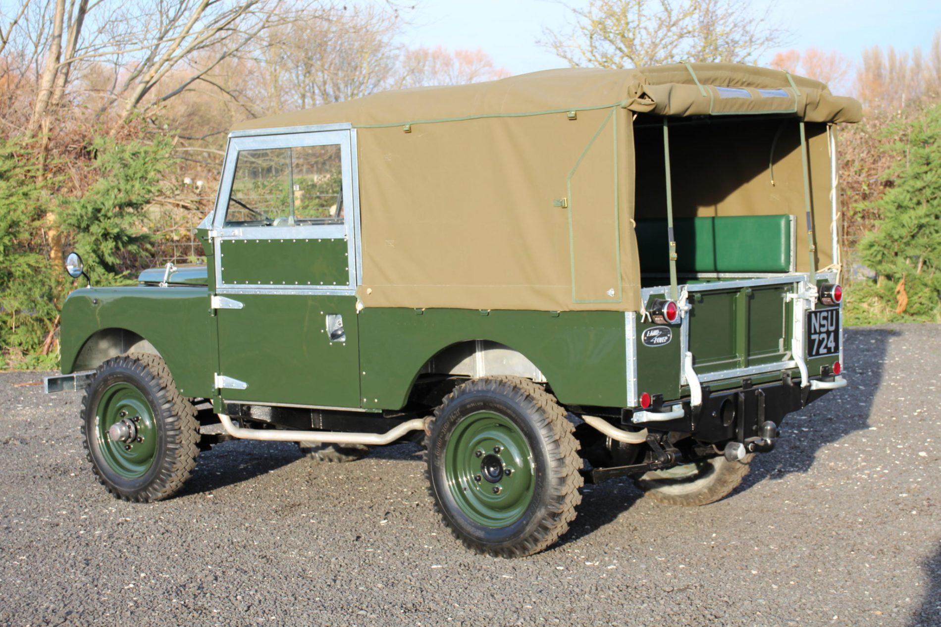 Land Rover Series 1 86" Soft Top 1954 Model Year (NSU 724) - Williams ...