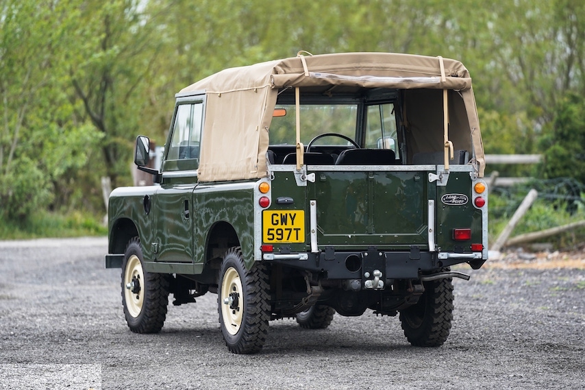 Land Rover Series 3 88" Bronze Green 1979 Soft Top - GWY 597T ...