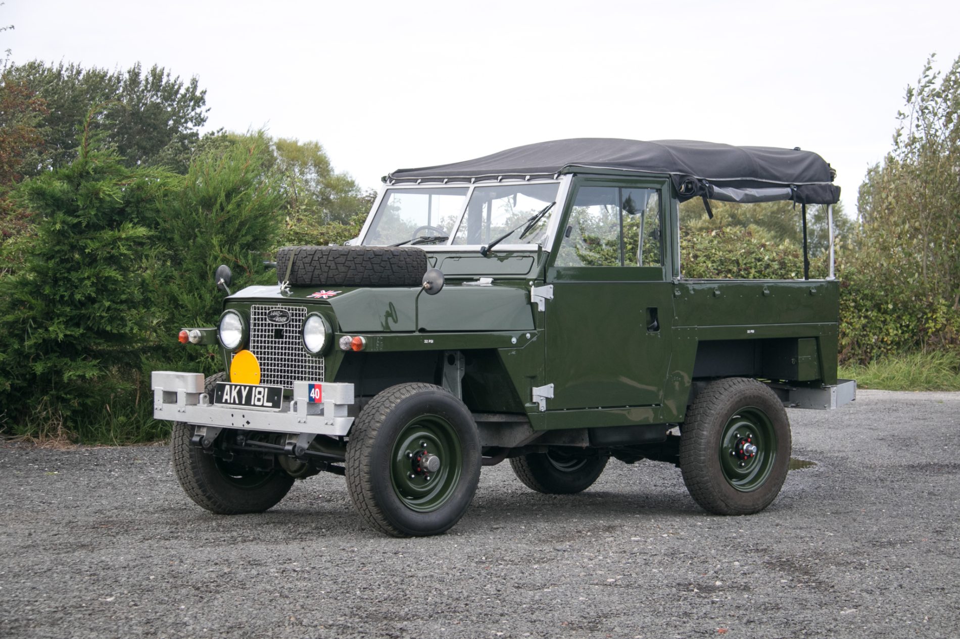 Land Rover Series 2a Lightweight Military Galvanised Chassis (AKY 18L ...