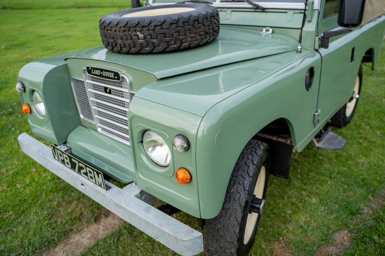 Land Rover Series 3 88" 1974 Pastel Green Softop Refurbished TAX EXEMPT ...