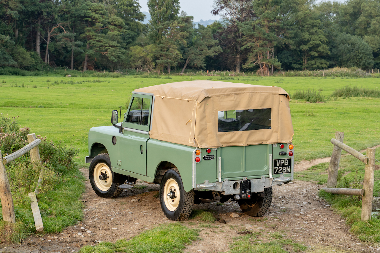 Land Rover Series 3 88" 1974 Pastel Green Softop Refurbished TAX EXEMPT ...