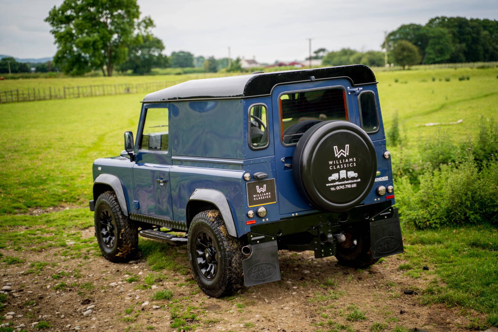 Land Rover Defender 90 Hard Top 2.2 TDCi Only 40,000 Miles (YF61 JOV ...