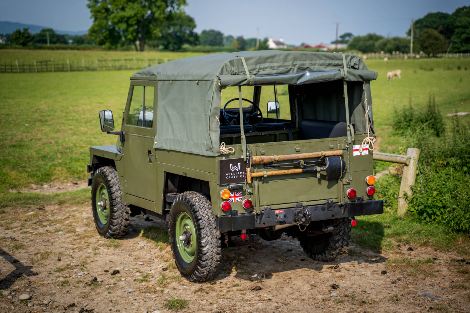 Land Rover Series 3 Lightweight Soft Top Military 1983 (A714 PNA ...