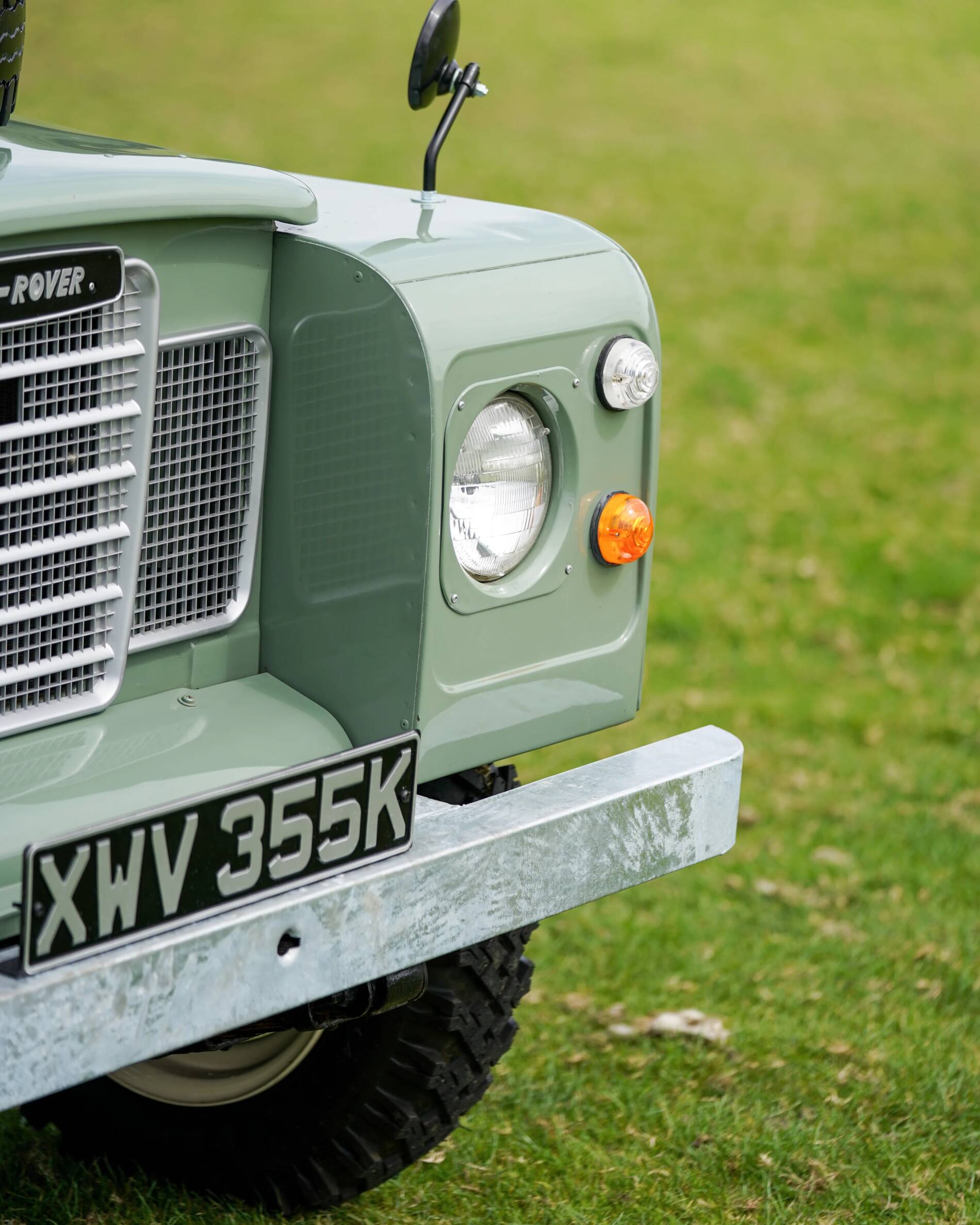 Land Rover Series 3 88" Soft Top Pastel Green Restoration 1972 (XWV355K ...