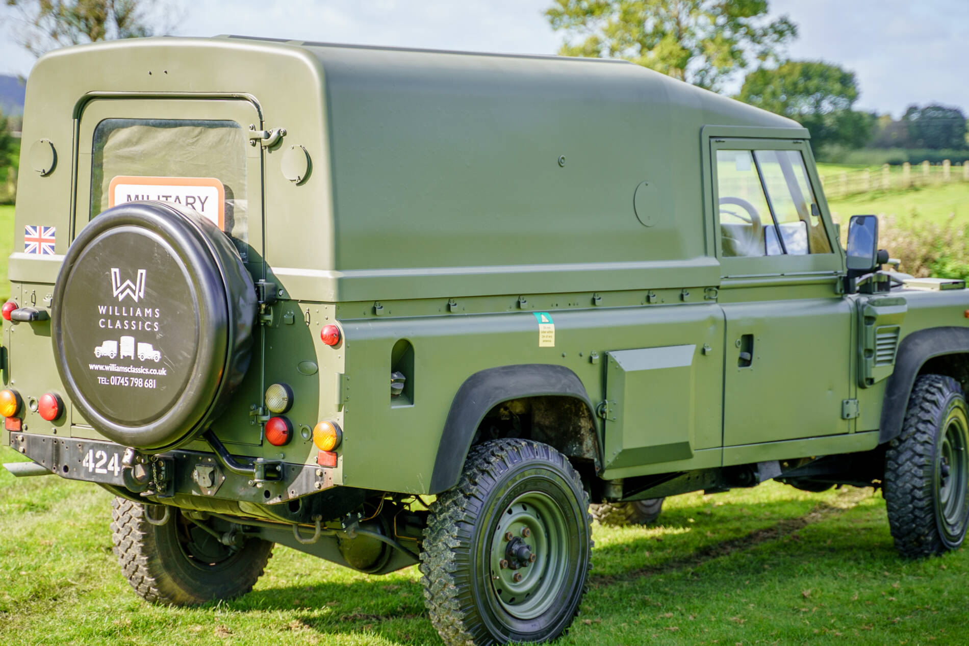Land Rover Defender 110 300 Tdi Wolf Ex Military 1997 ONLY 18,500 MILES ...
