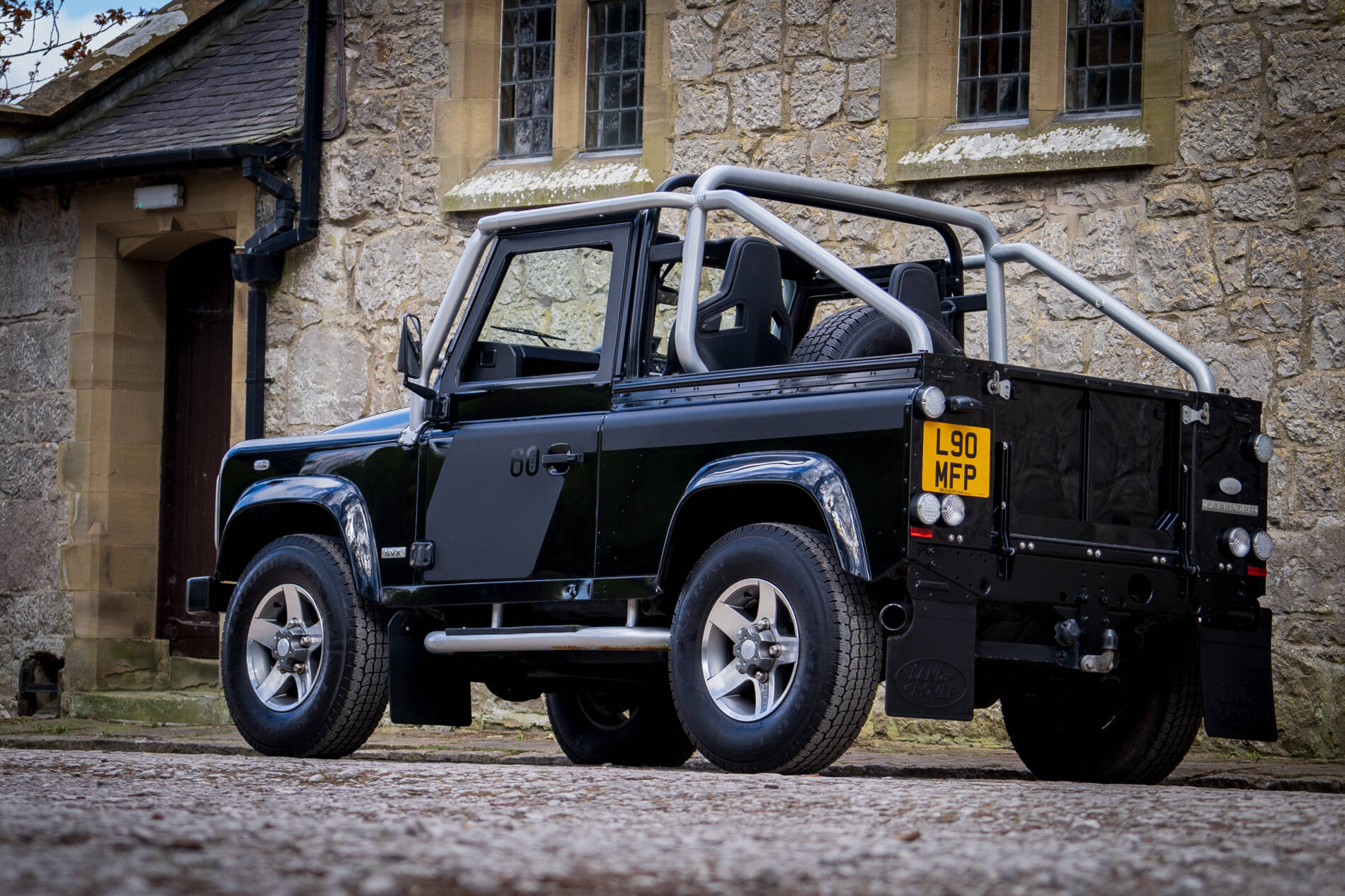 Land Rover Defender 90 SVX Soft Top TDCi 60th Anniversary Limited ...