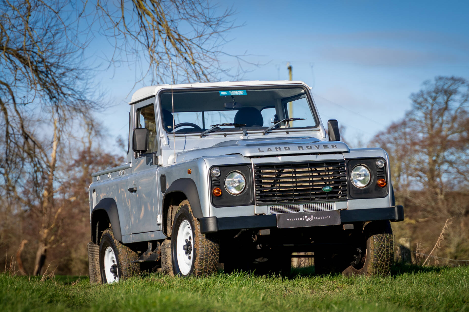 Land Rover Defender 90 Pick Up 1 Owner 29 000 Miles CP61 RXZ