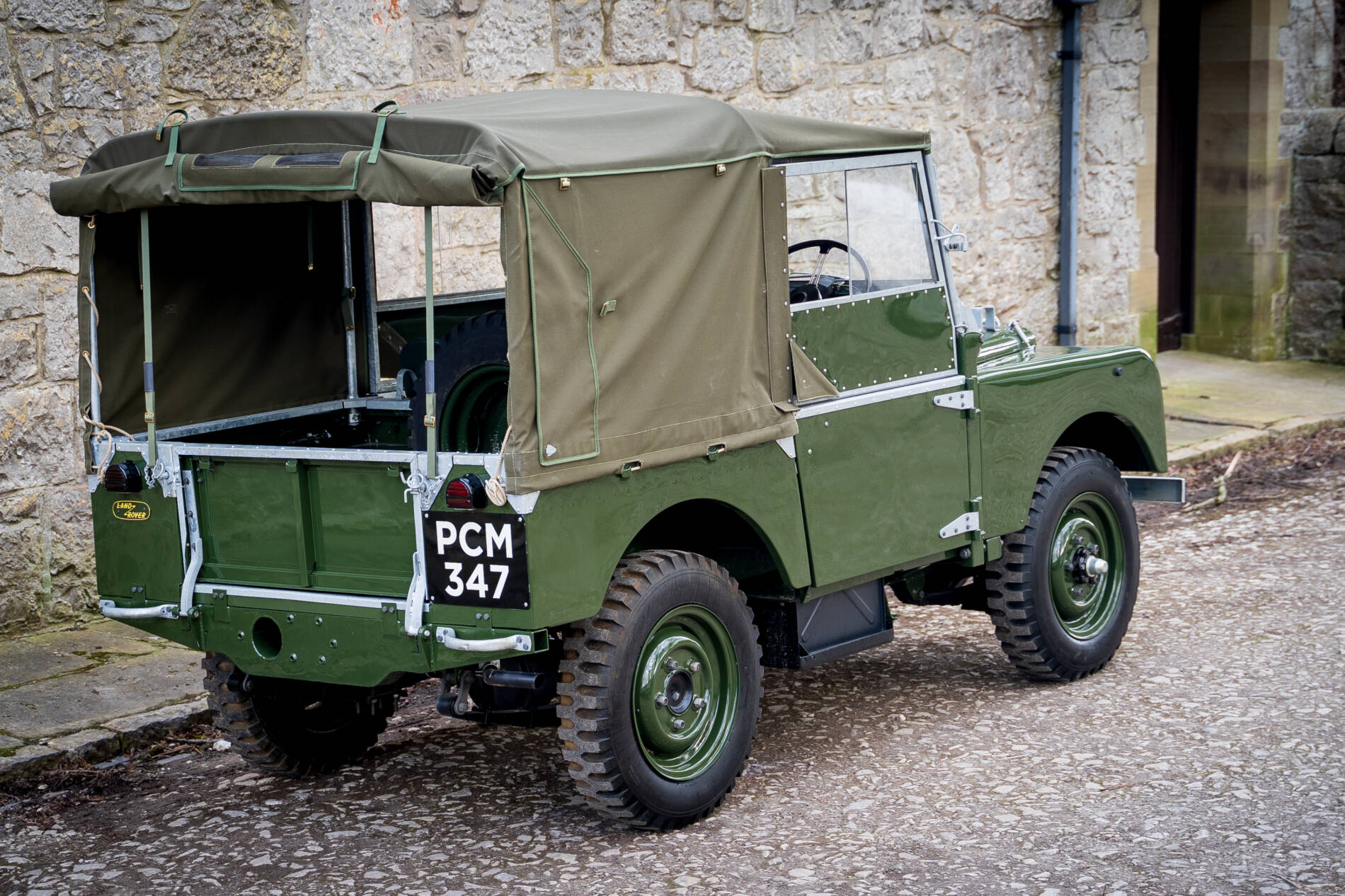 Land Rover Series 1 80" Lights Behind the Grille 1950 Model Ex Military ...
