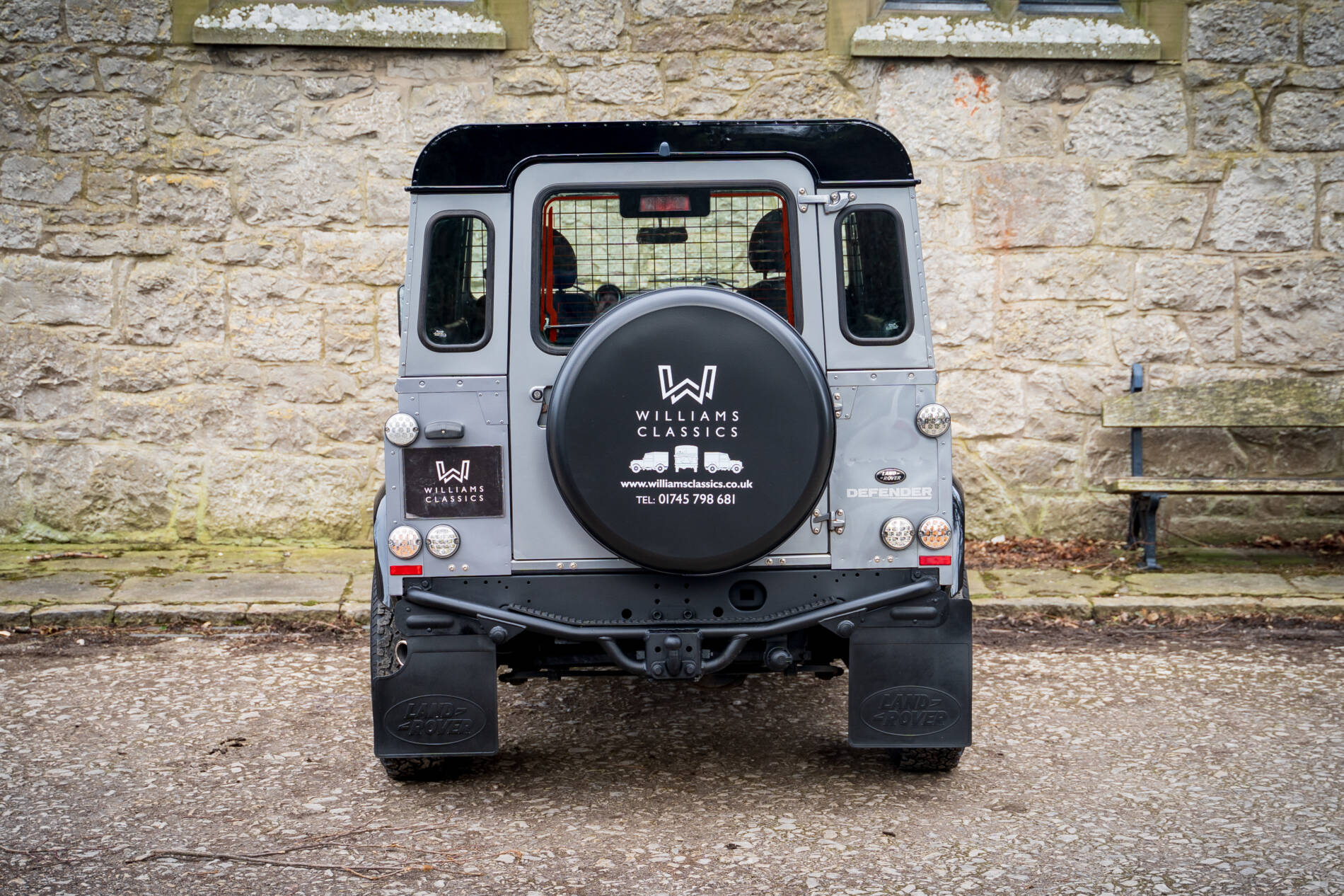 Land Rover Defender 90 2.2 Tdci Hard Top Orkney Grey Air Con (DG12 OME ...