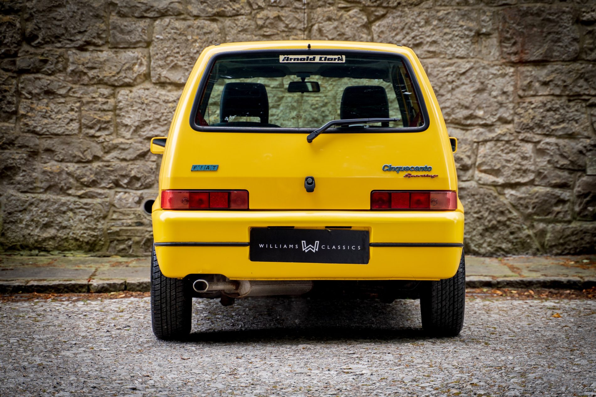 Fiat Cinquecento Sporting 1998 1 Owner & Only 4,300 Miles From New ...