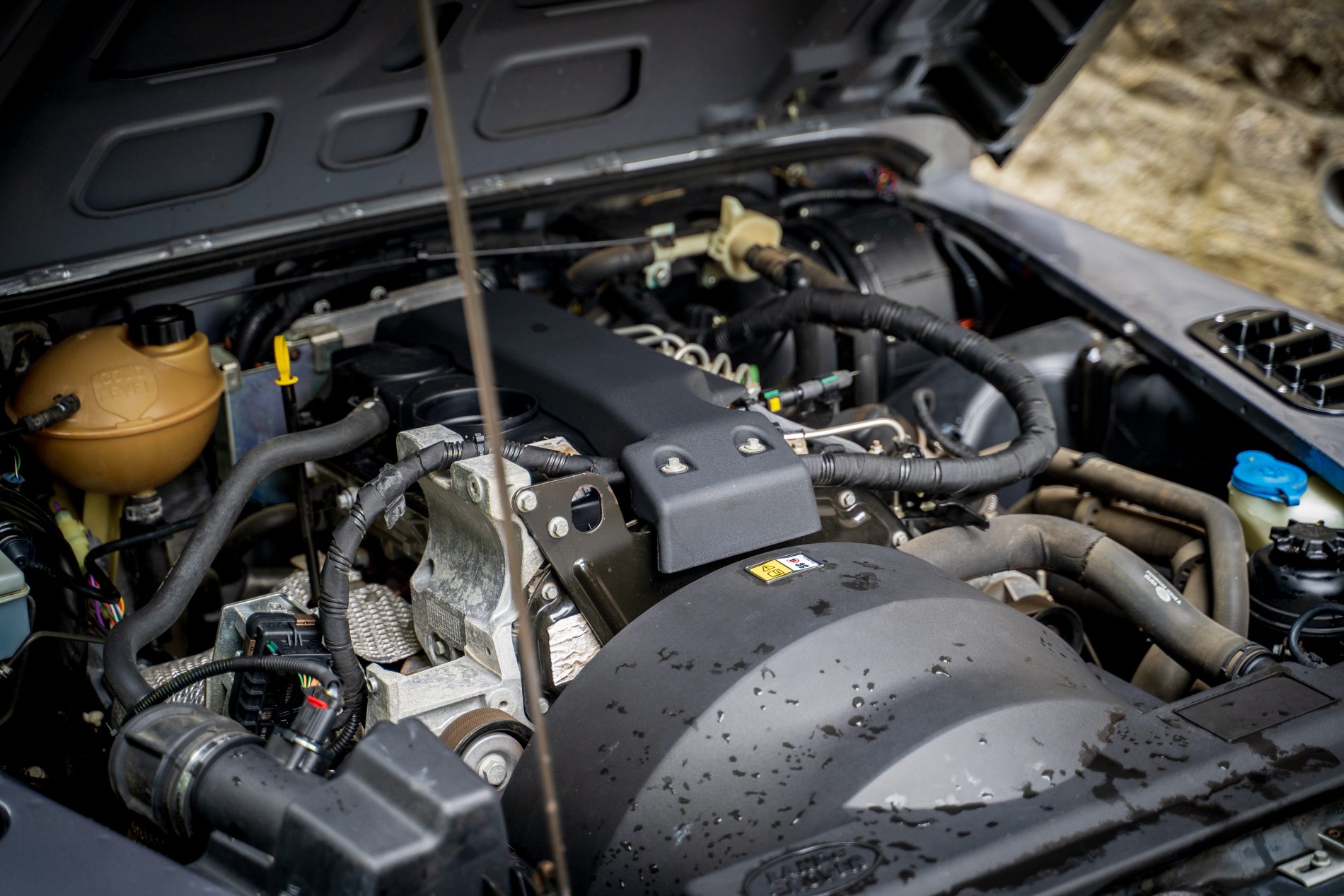 Land Rover Defender 90 Tdci Hard Top Orkney Grey Only 28,000 Miles ...