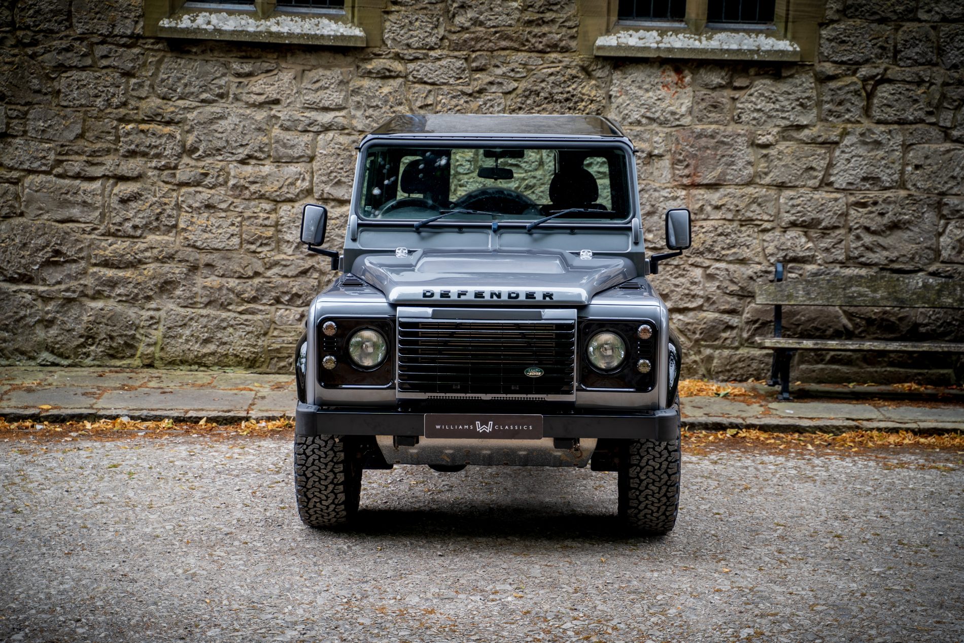 Land Rover Defender 90 Tdci Hard Top Orkney Grey Only 28,000 Miles ...