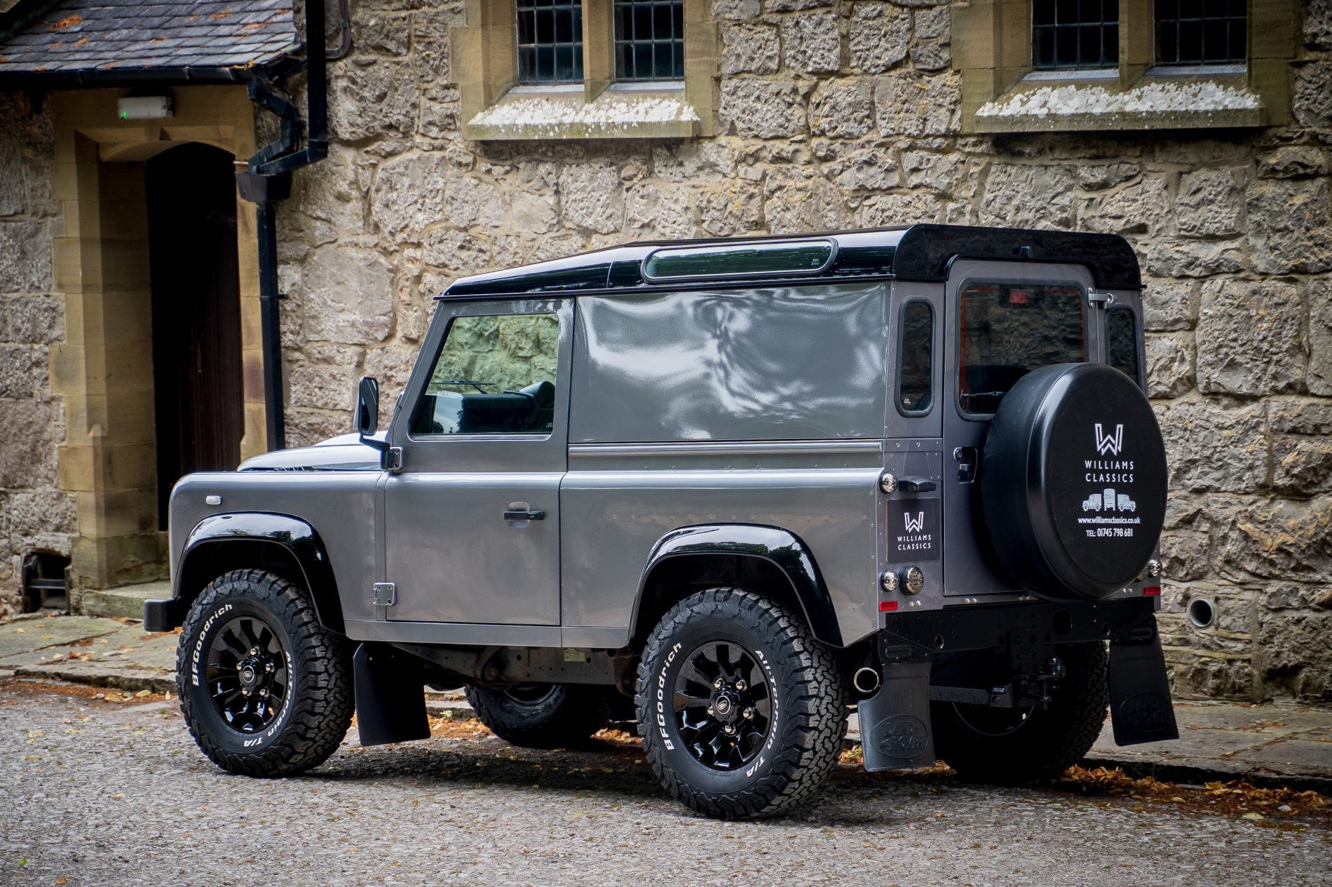 Land Rover Defender 90 Tdci Hard Top Orkney Grey Only 28,000 Miles ...