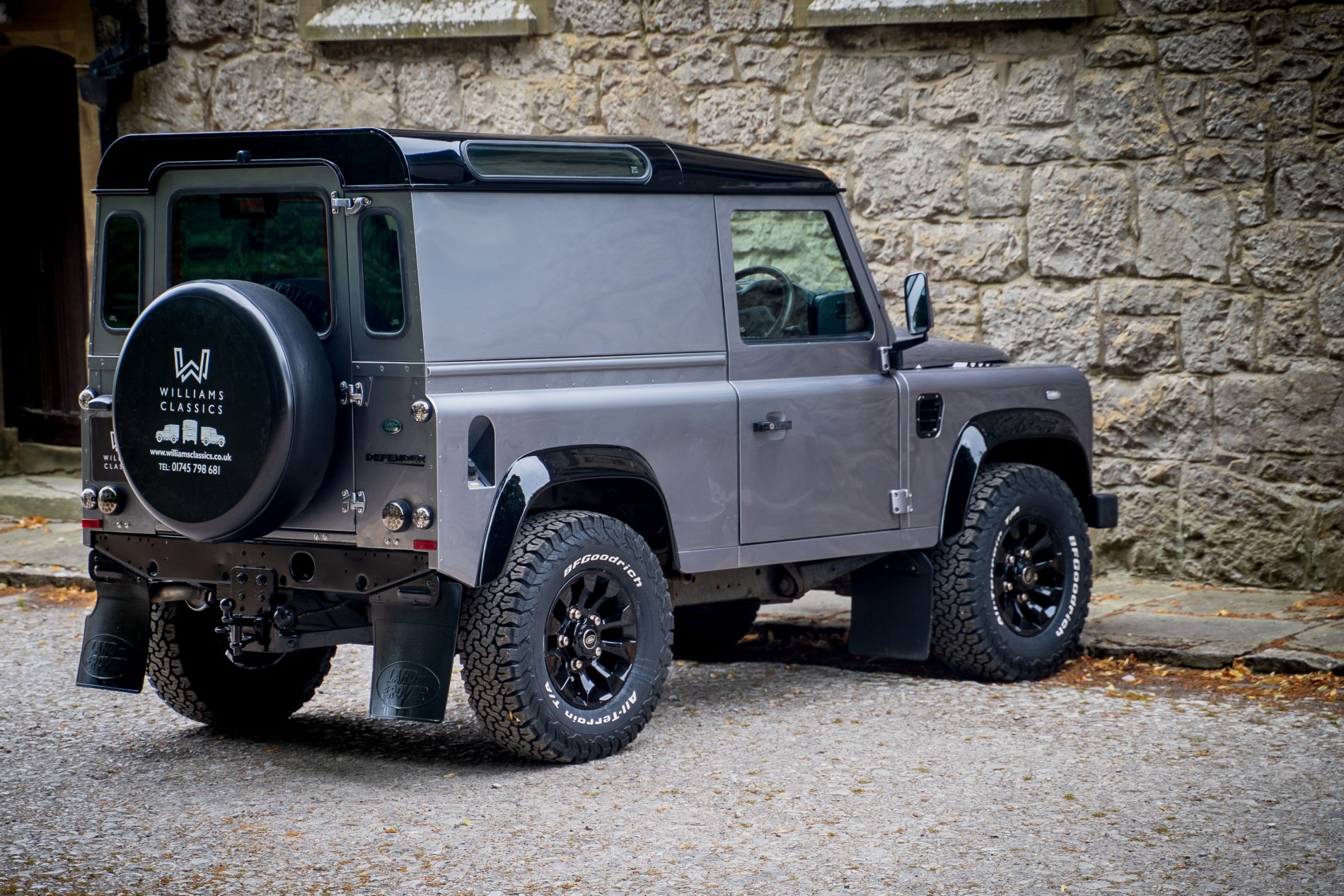 Land Rover Defender 90 Tdci Hard Top Orkney Grey Only 28,000 Miles ...