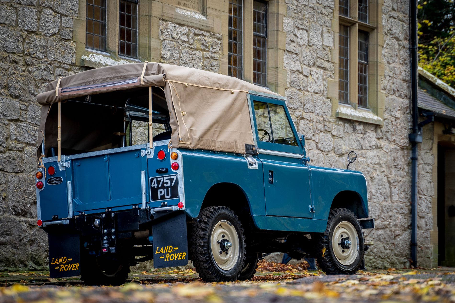 Land Rover Series 2 88" Soft Top 1960 Galvanised Chassis Restoration ...