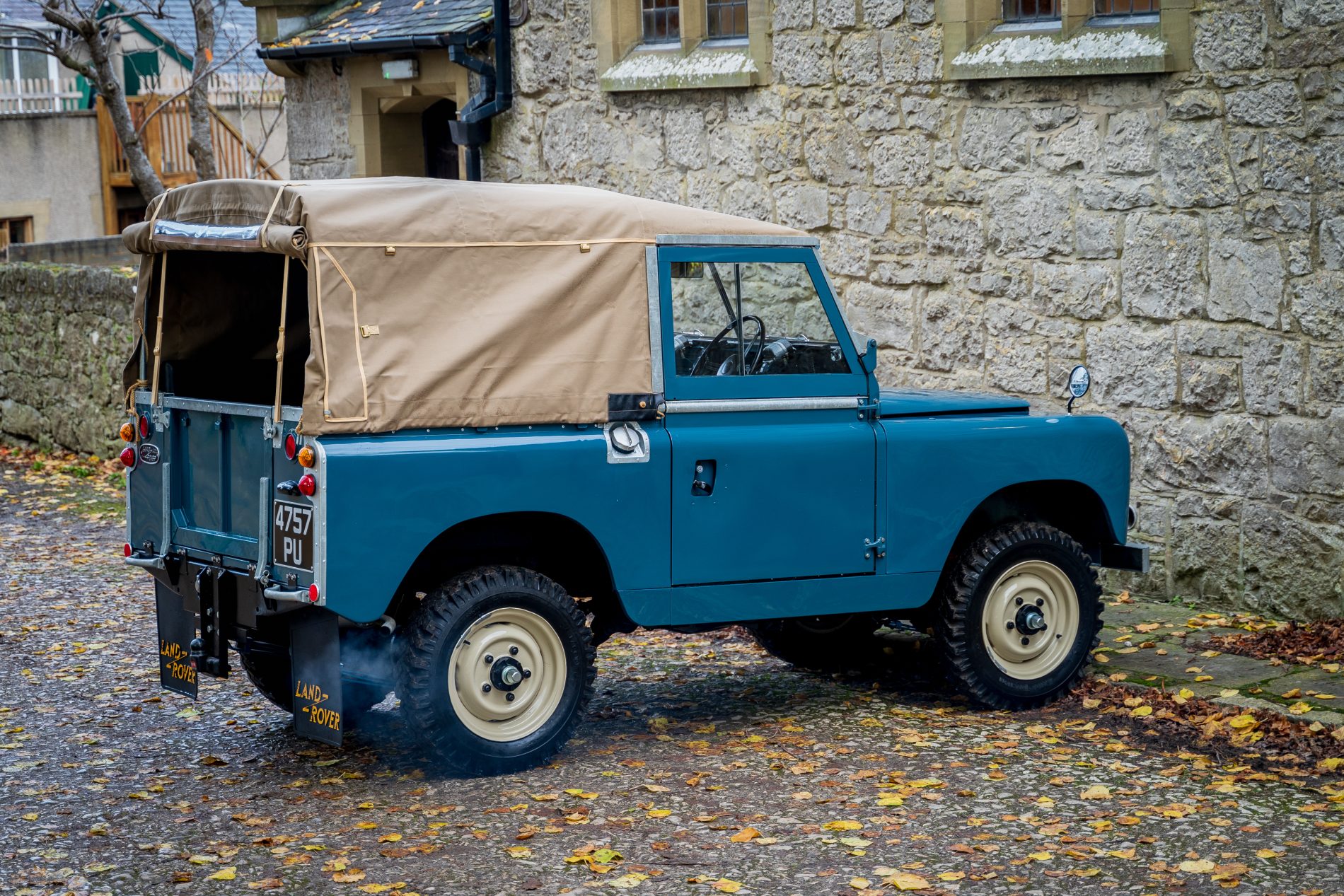Land Rover Series 2 88" Soft Top 1960 Galvanised Chassis Restoration ...