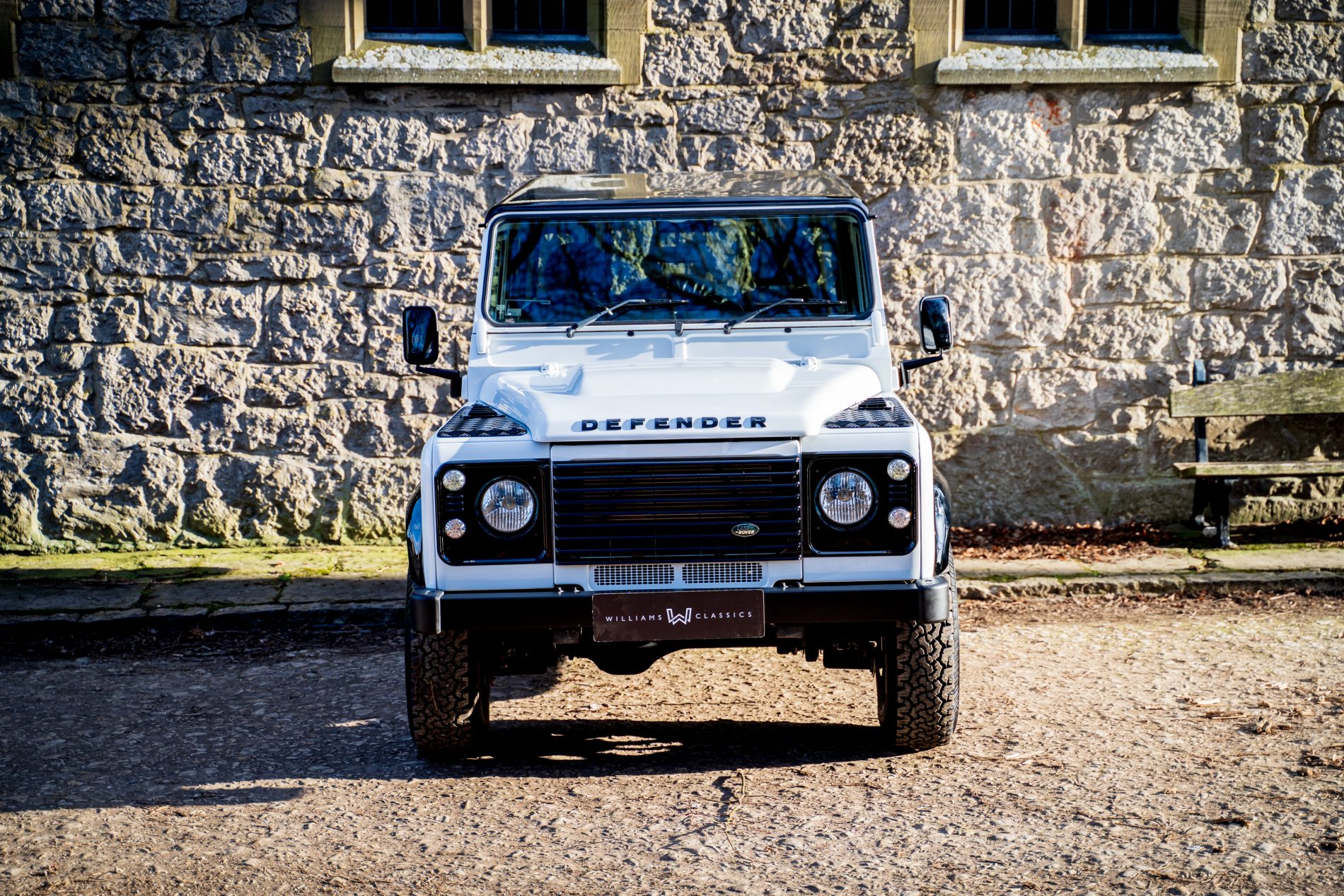 Land Rover Defender 90 2.2 TDCi Hard Top 1 Owner & Only 28,000 Miles ...
