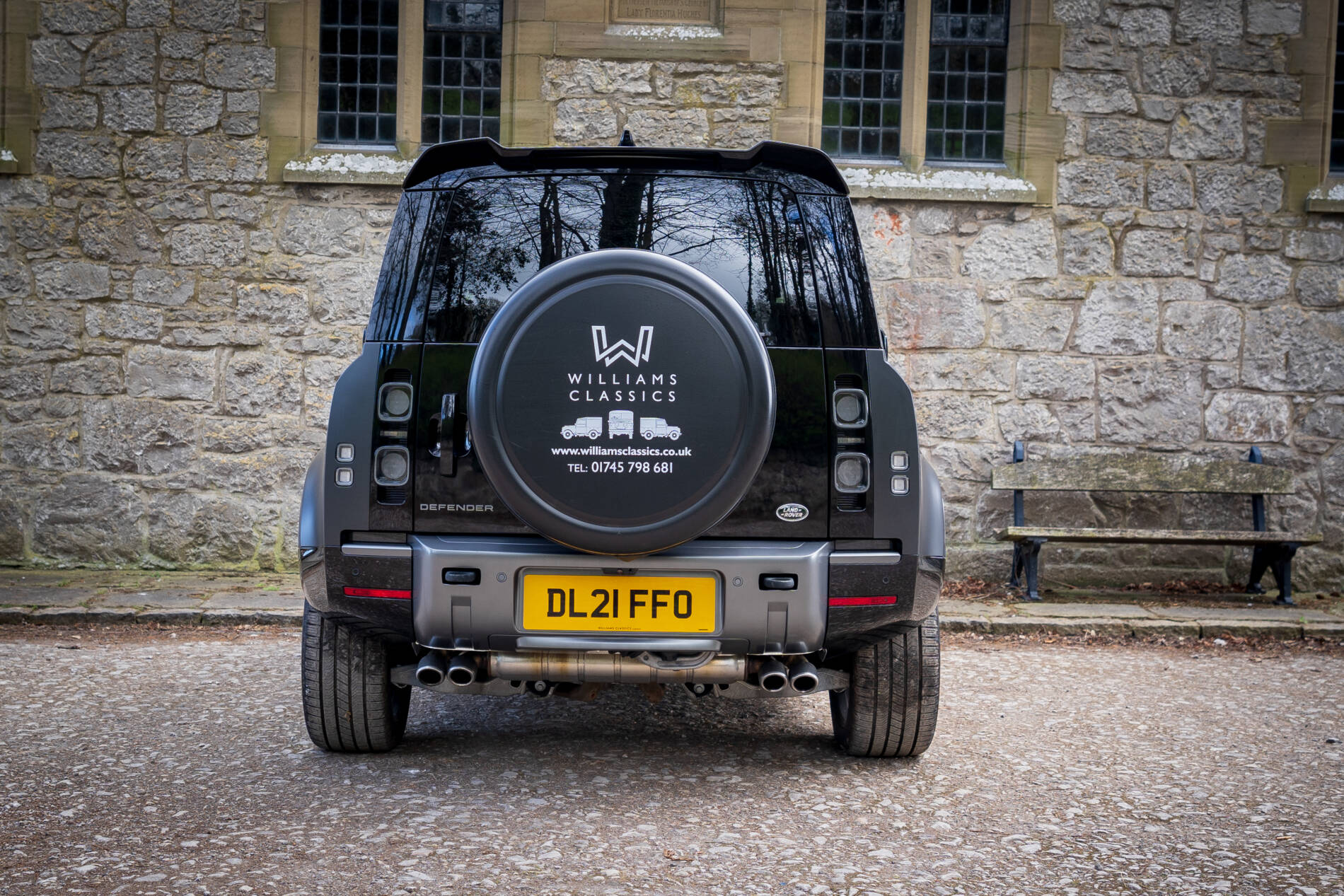 Land Rover Defender Smoked Rear Lights L663 2020-2024 - Williams Classics