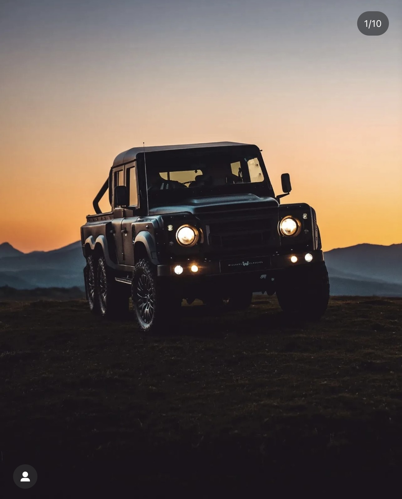 Land Rover Defender One Off 6x6 Defender Khan & Williams Classics ...