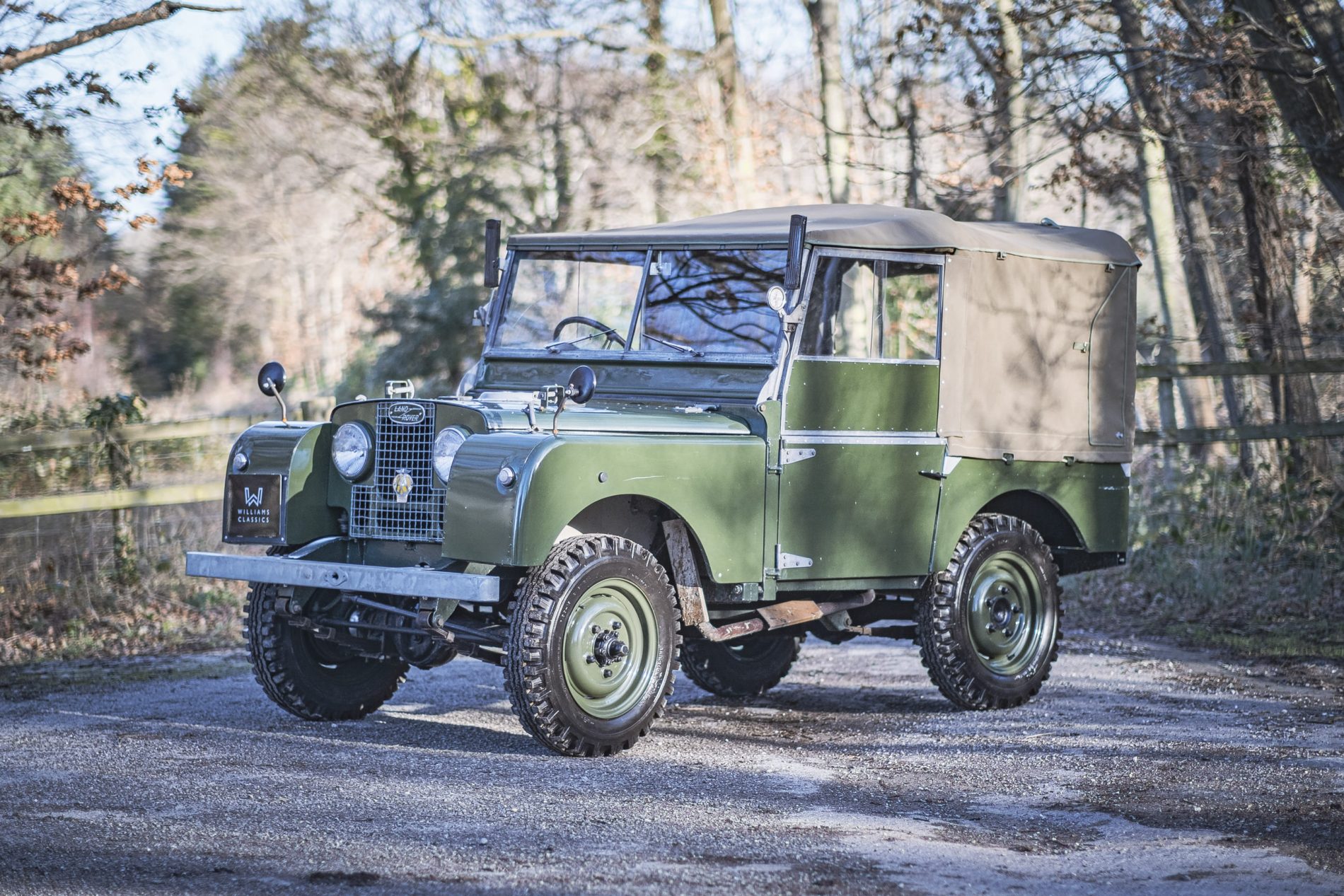 Land Rover Series 1 80" 1952 Soft Top (FUD 844) - Williams Classics
