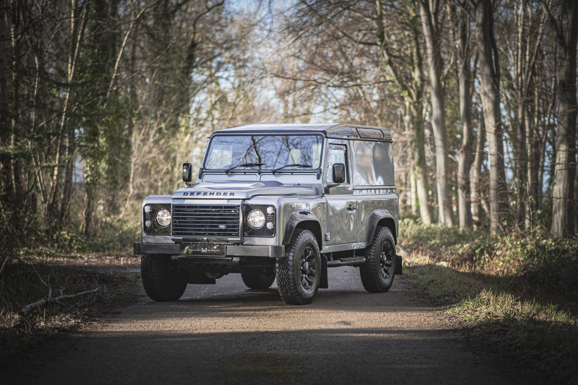 Land Rover Defender 90 2.2 Tdci Hard Top Orkney Grey 2012 (DG12 OME ...