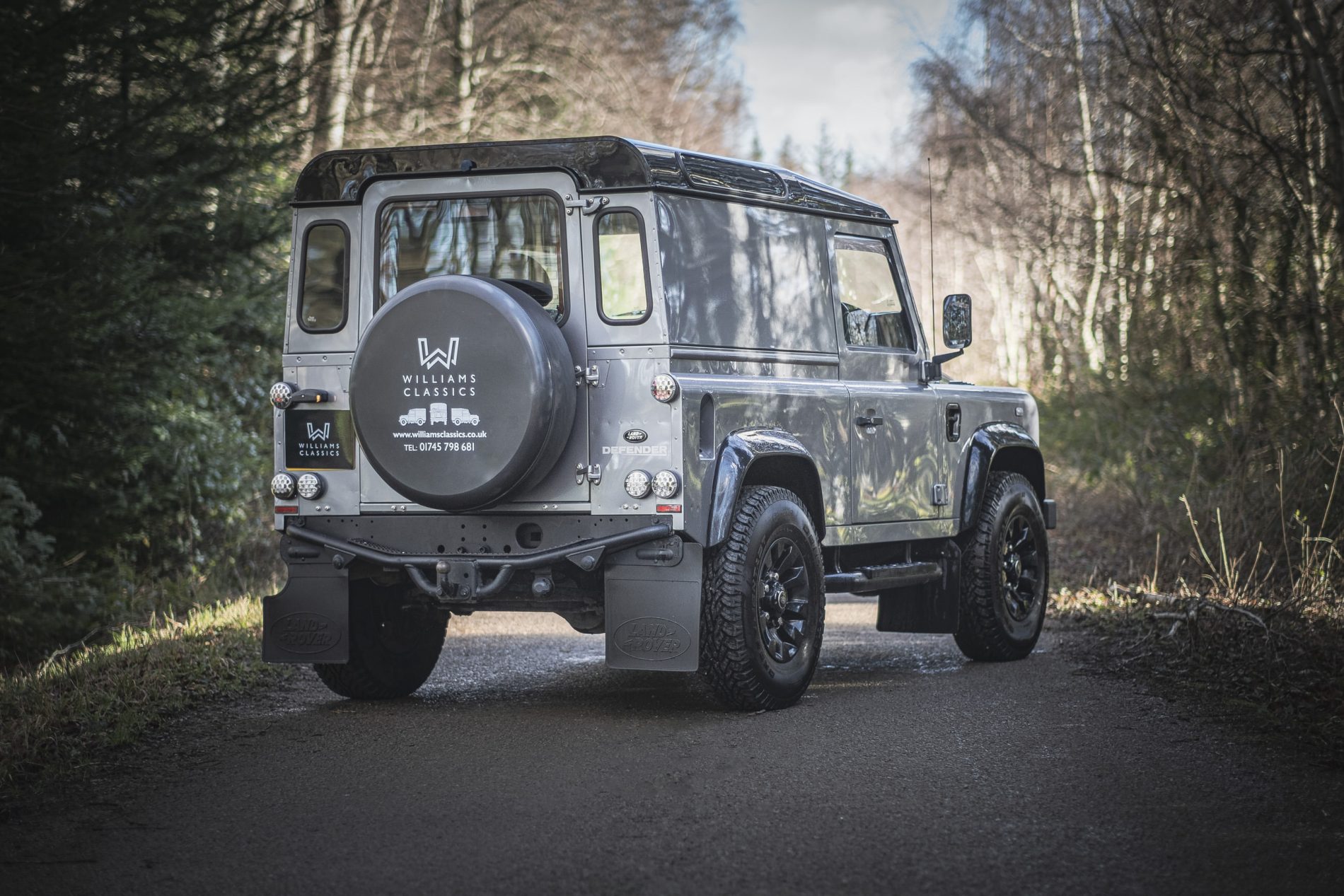 Land Rover Defender 90 2.2 Tdci Hard Top Orkney Grey 2012 (DG12 OME ...