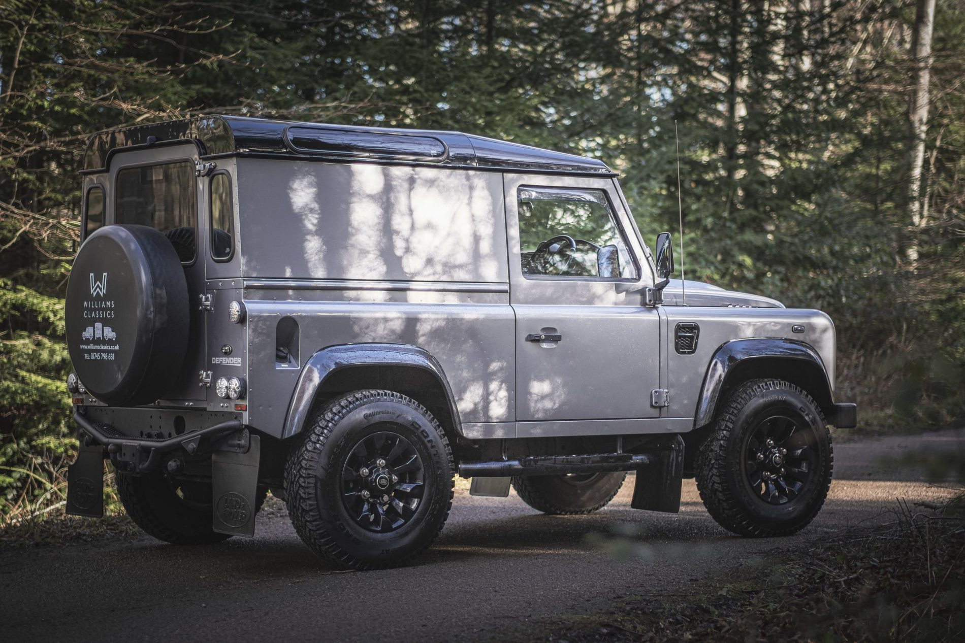 Land Rover Defender 90 2.2 Tdci Hard Top Orkney Grey 2012 (DG12 OME ...