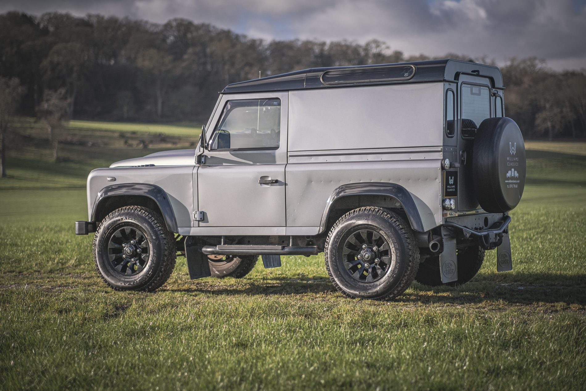 Land Rover Defender 90 2.2 Tdci Hard Top Orkney Grey 2012 (DG12 OME ...