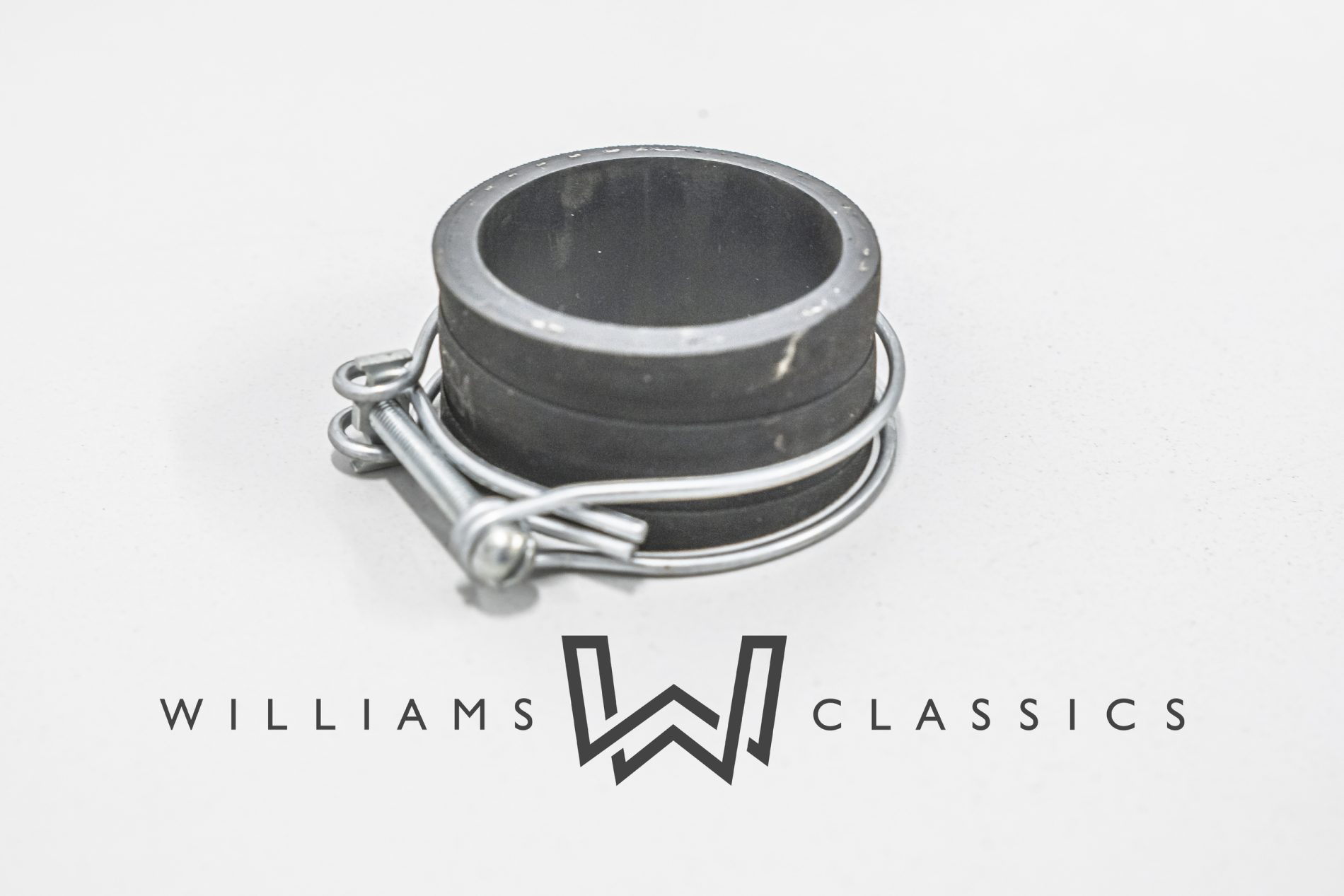 Land Rover Series 1 80" Carburettor Elbow Hose with Double Wire Clip ...