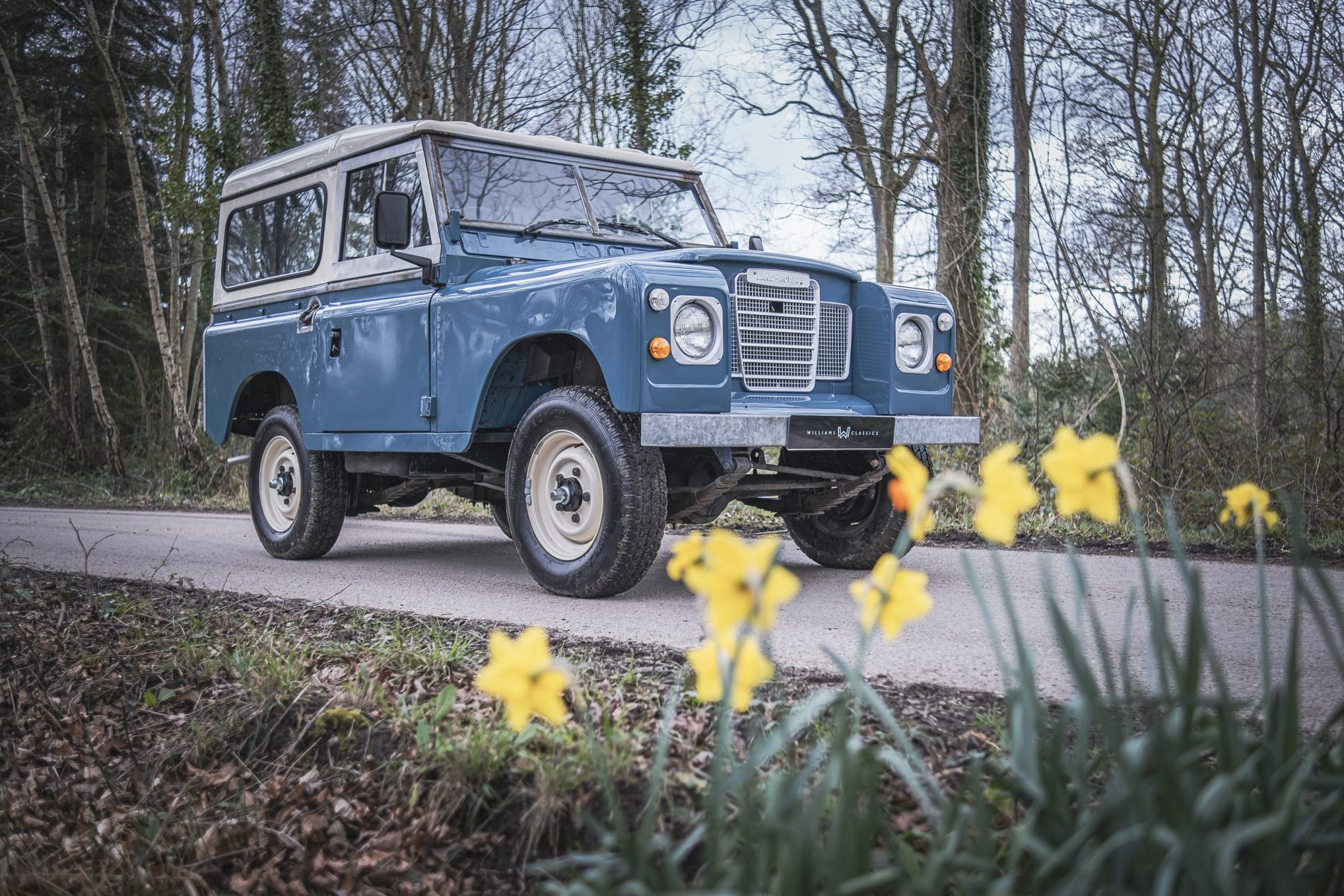 Land Rover Series 3 88" Hard Top Galvanised Chassis (PHE 129X ...