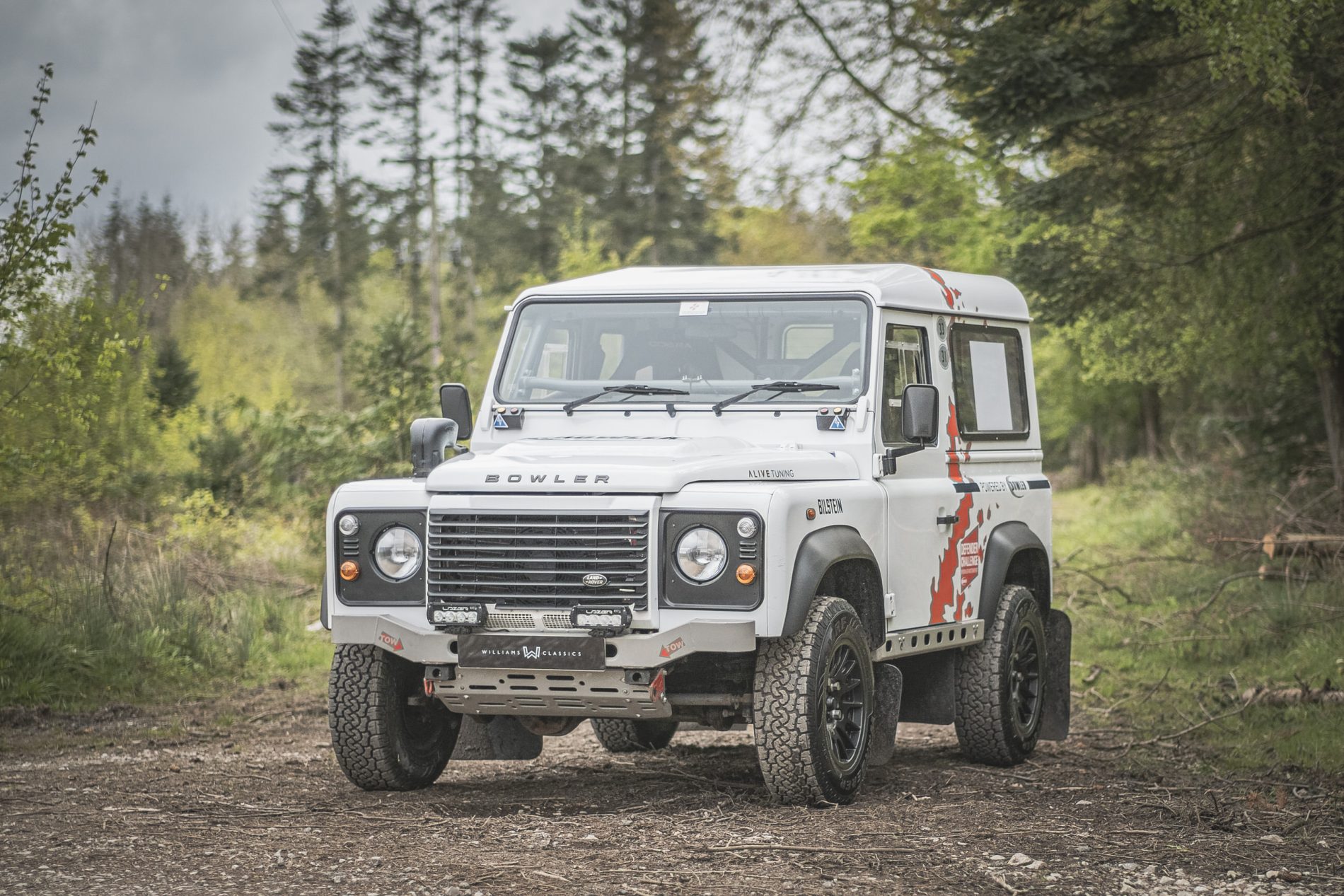 Land Rover Defender 90 Bowler Rally Motorsport Challenge 2014 ...