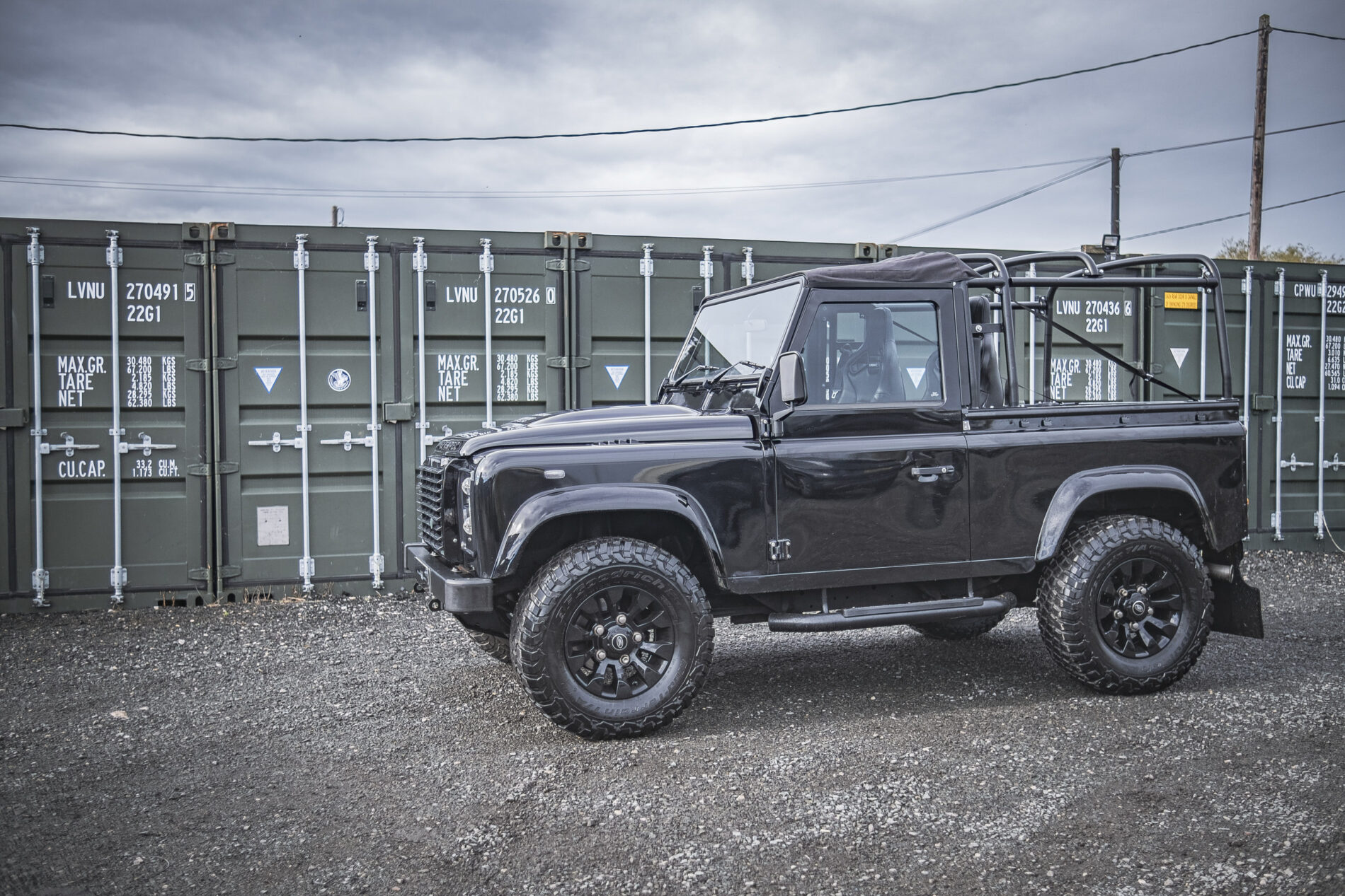 Land Rover Defender 90 2.4 TDCi Soft Top 1 Owner & Only 30,000 Miles ...