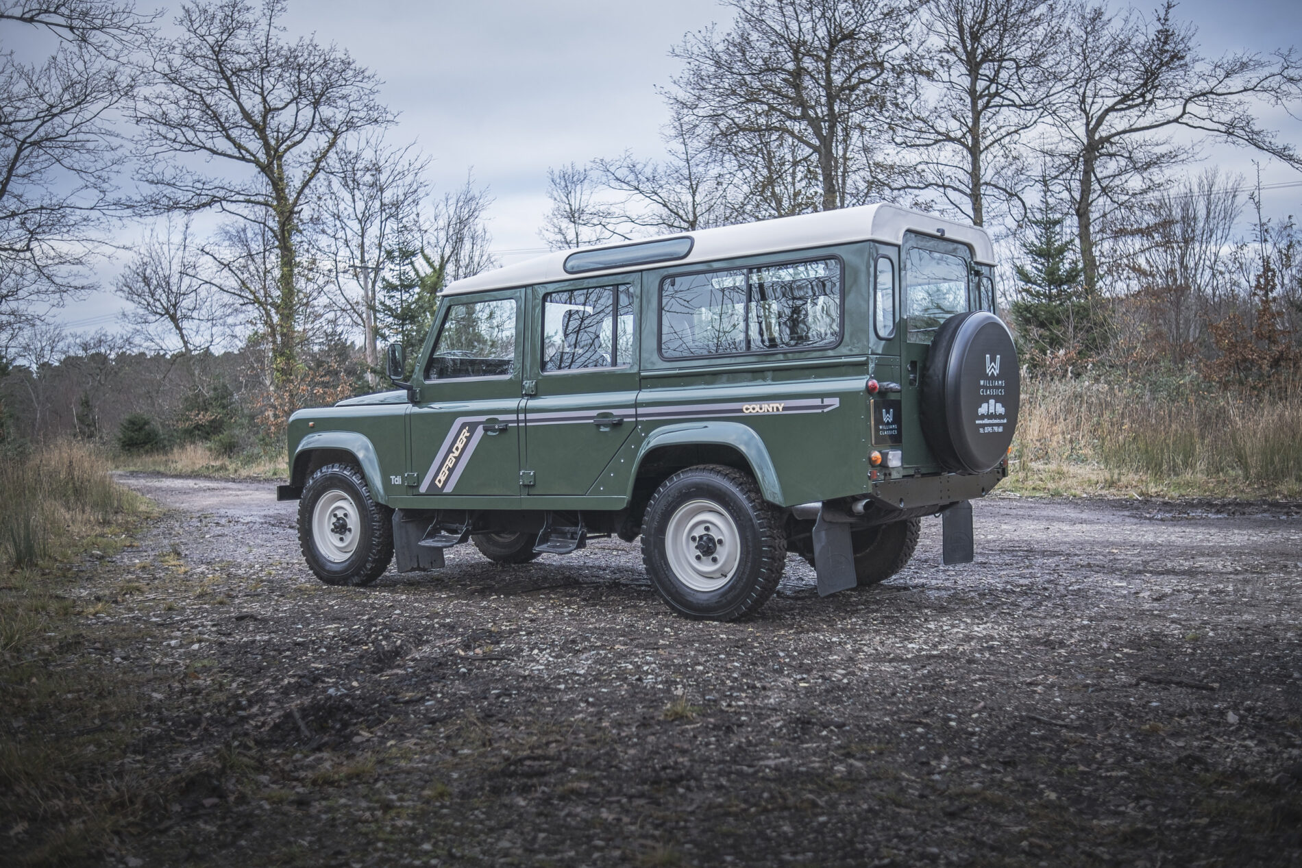 Land Rover Defender 110 300 Tdi County Station Wagon 1 Owner & Only ...