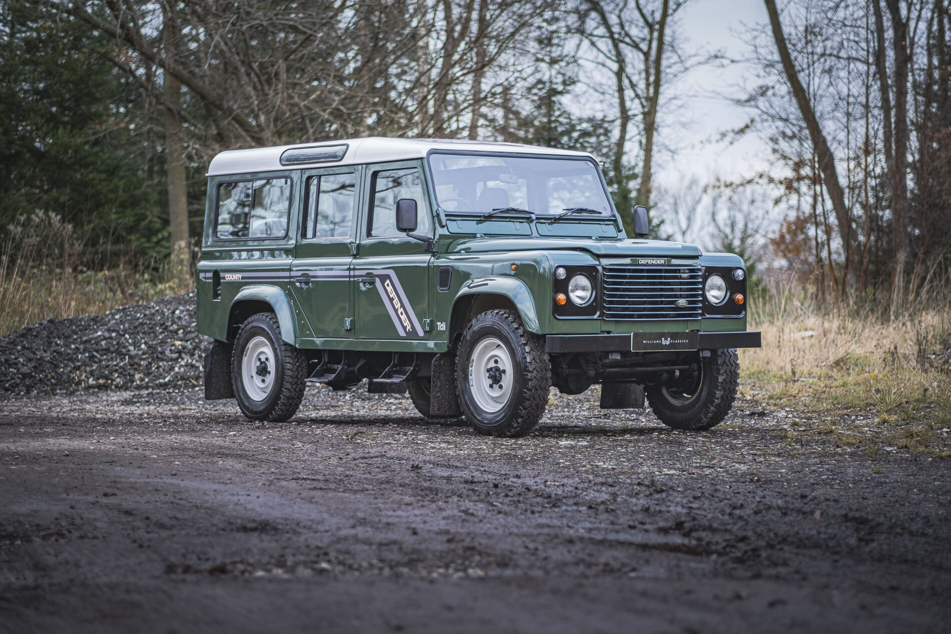 Land Rover Defender 110 300 Tdi County Station Wagon 1 Owner & Only ...