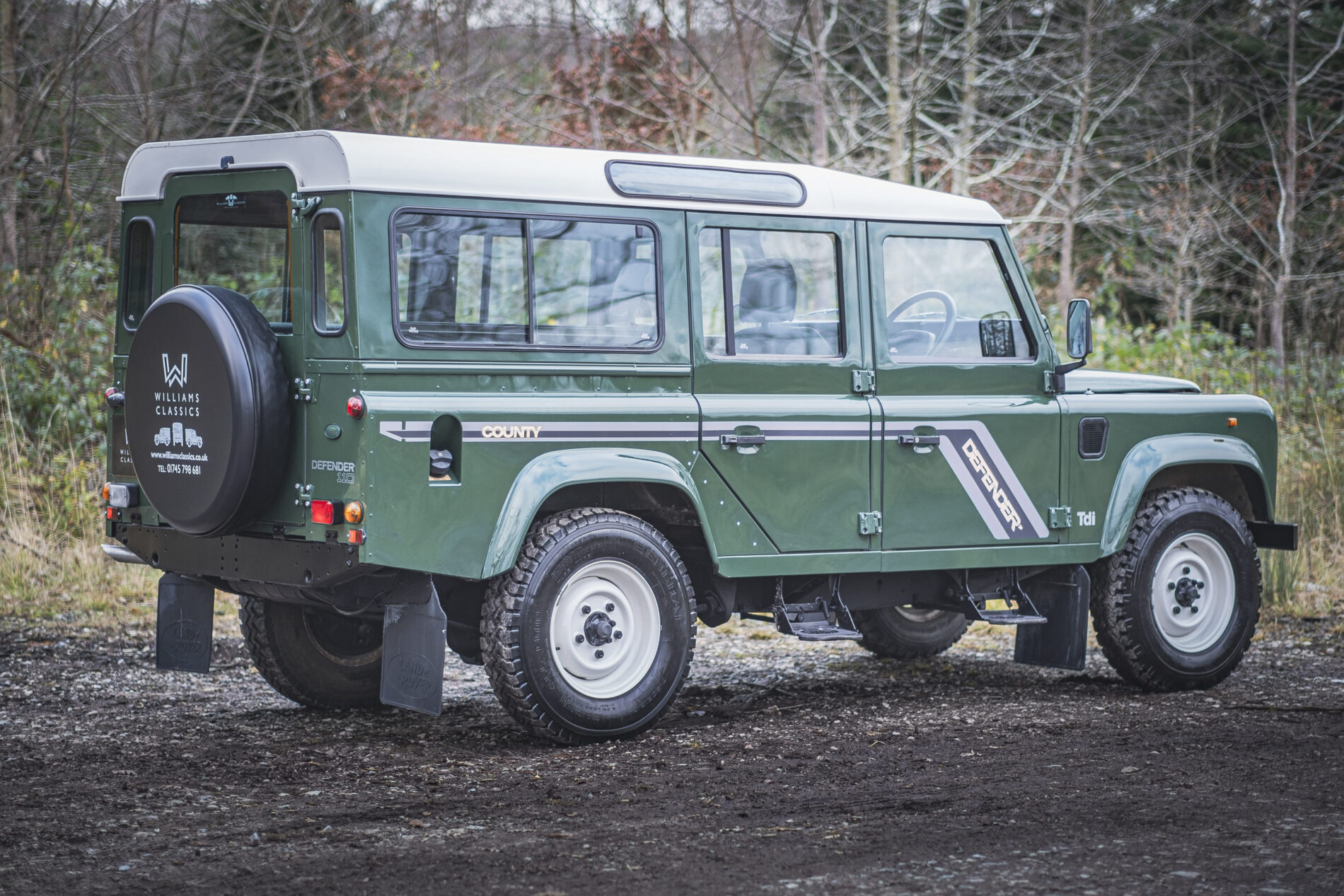 Land Rover Defender 110 300 Tdi County Station Wagon 1 Owner & Only ...