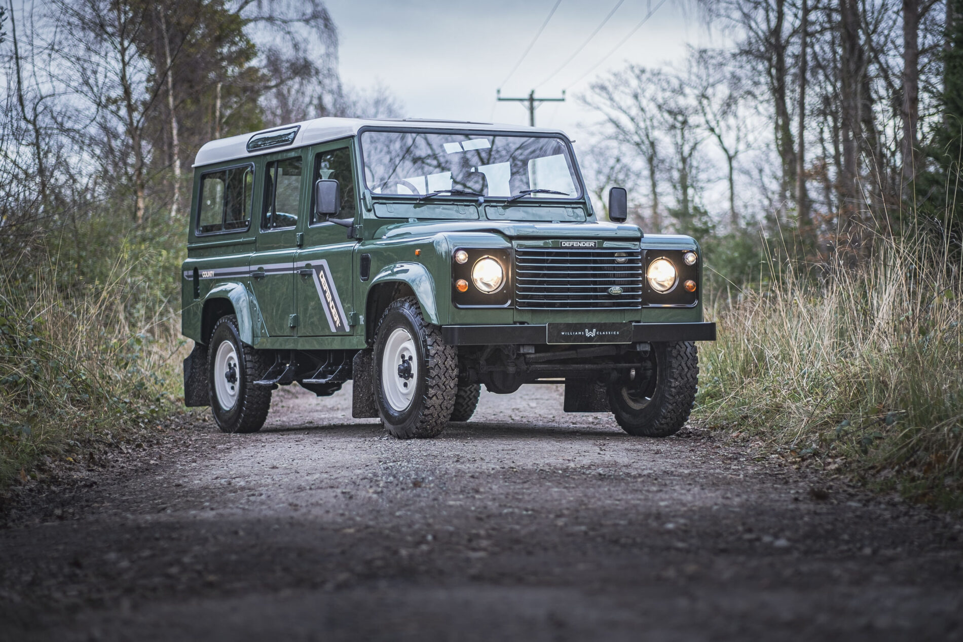 Land Rover Defender 110 300 Tdi County Station Wagon 1 Owner & Only ...
