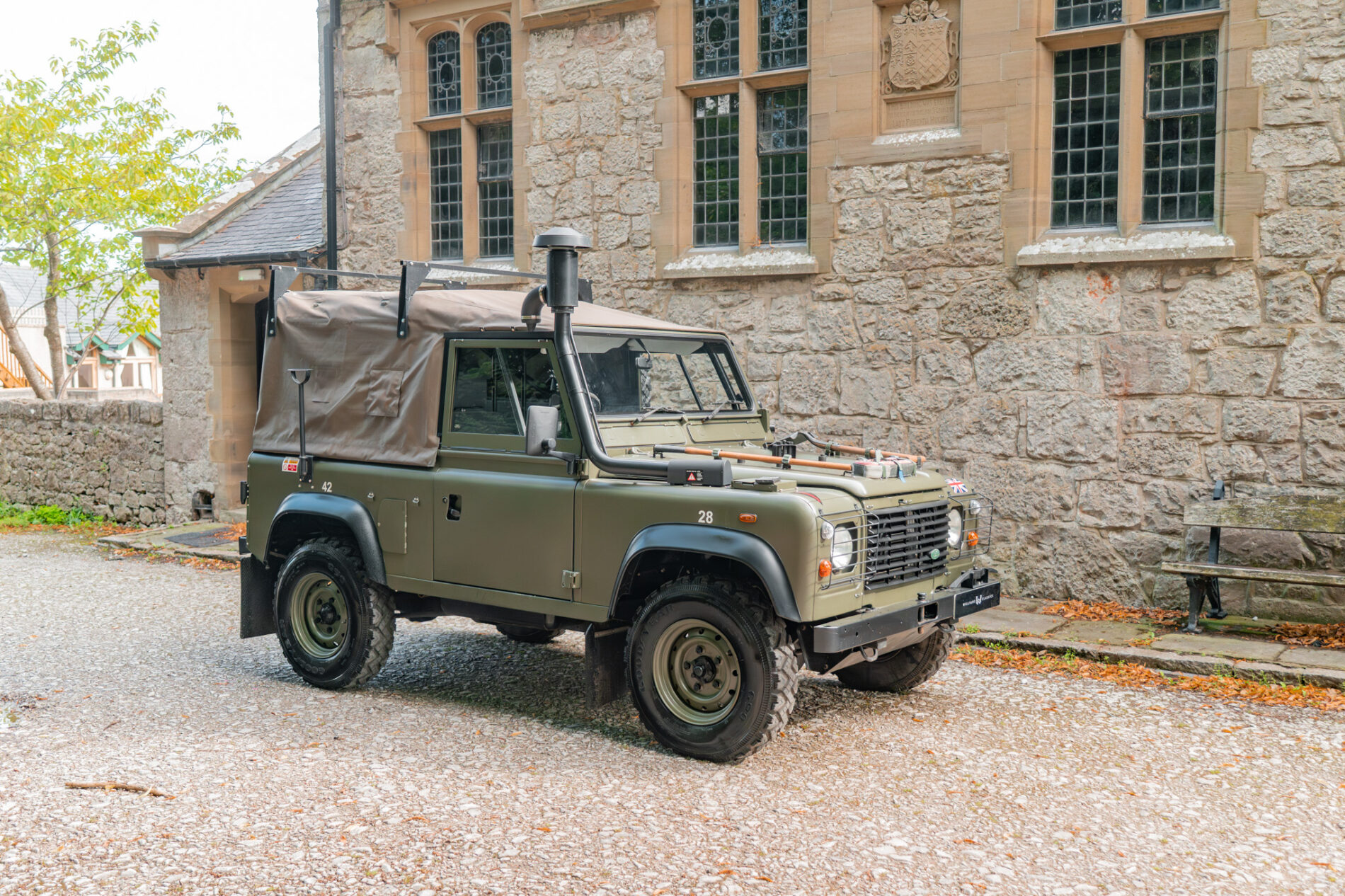 Land Rover Defender 90 300 Tdi XD Wolf Soft Top Winter/Water Variant ...