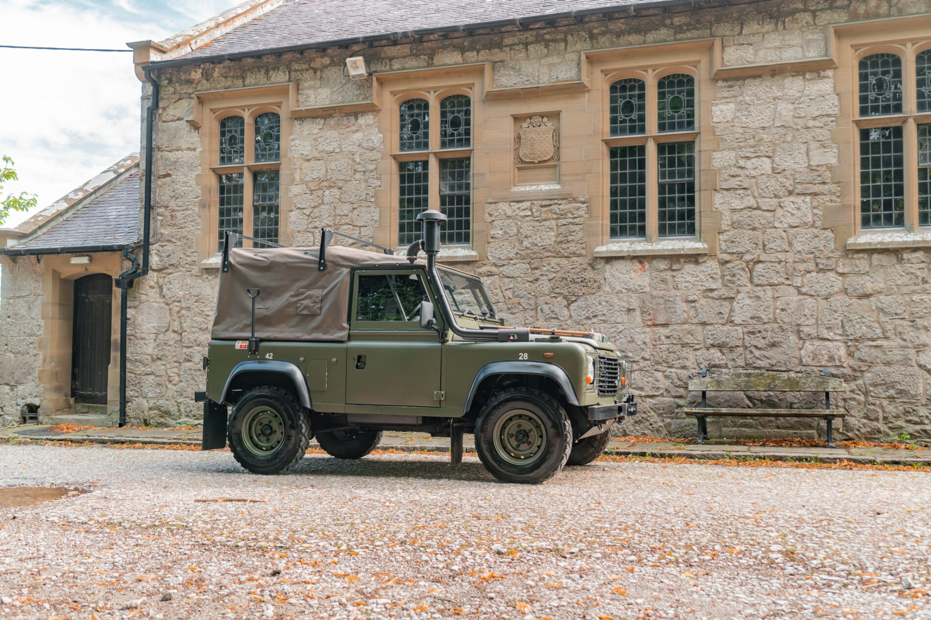 Land Rover Defender 90 300 Tdi XD Wolf Soft Top Winter/Water Variant ...
