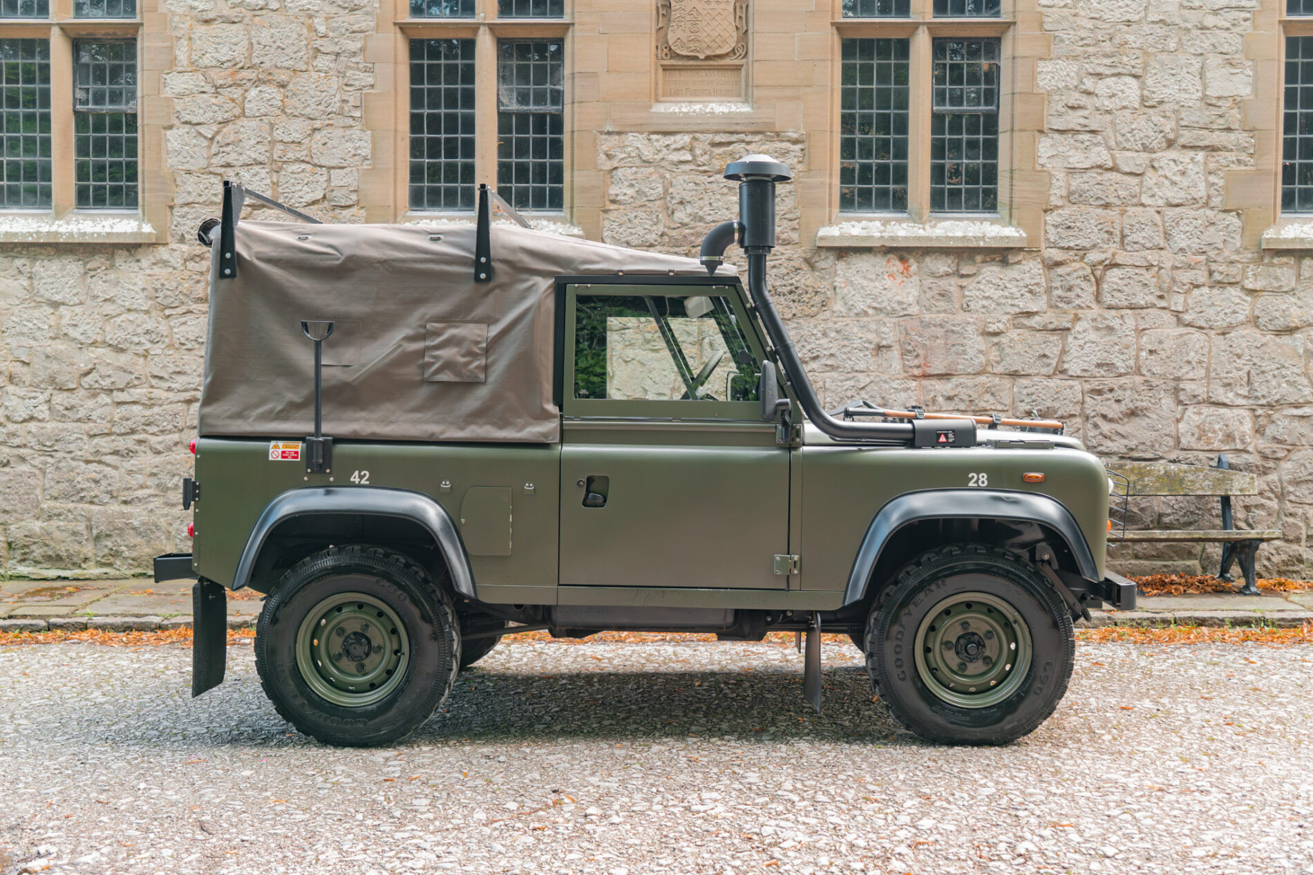 Land Rover Defender 90 300 Tdi XD Wolf Soft Top Winter/Water Variant ...
